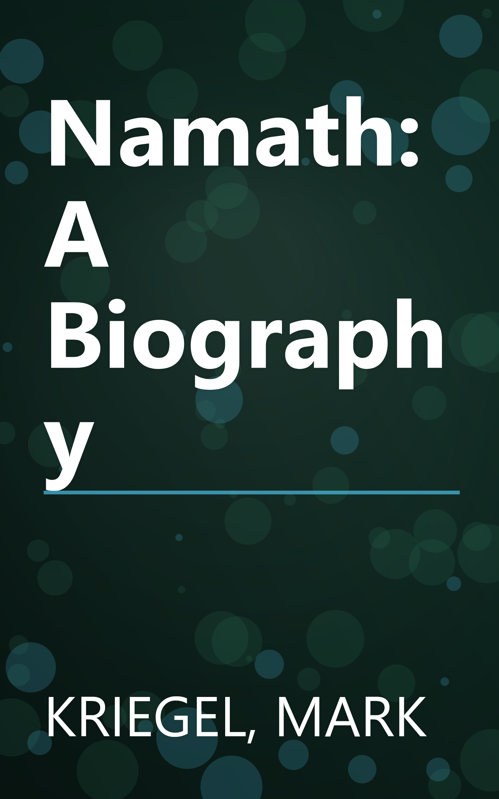 Namath: A Biography book cover