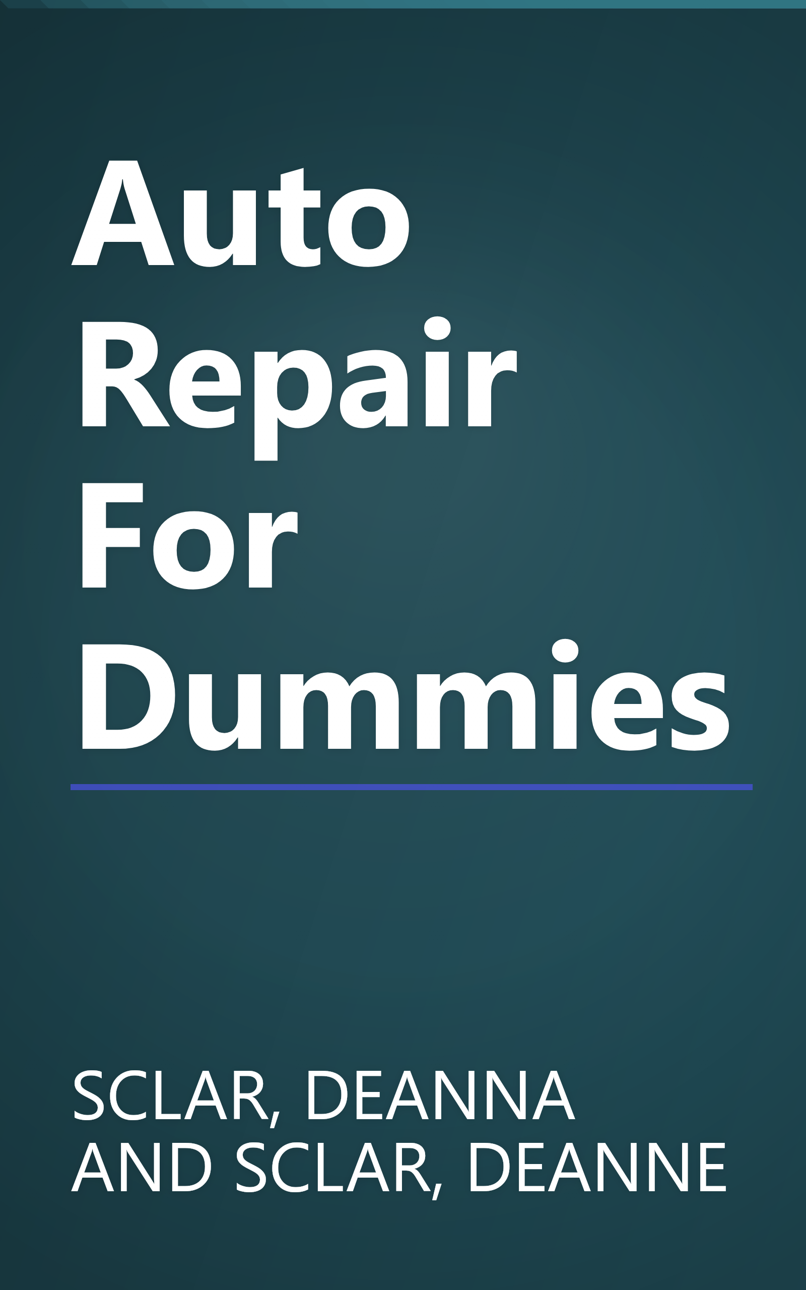 Auto Repair For Dummies book cover