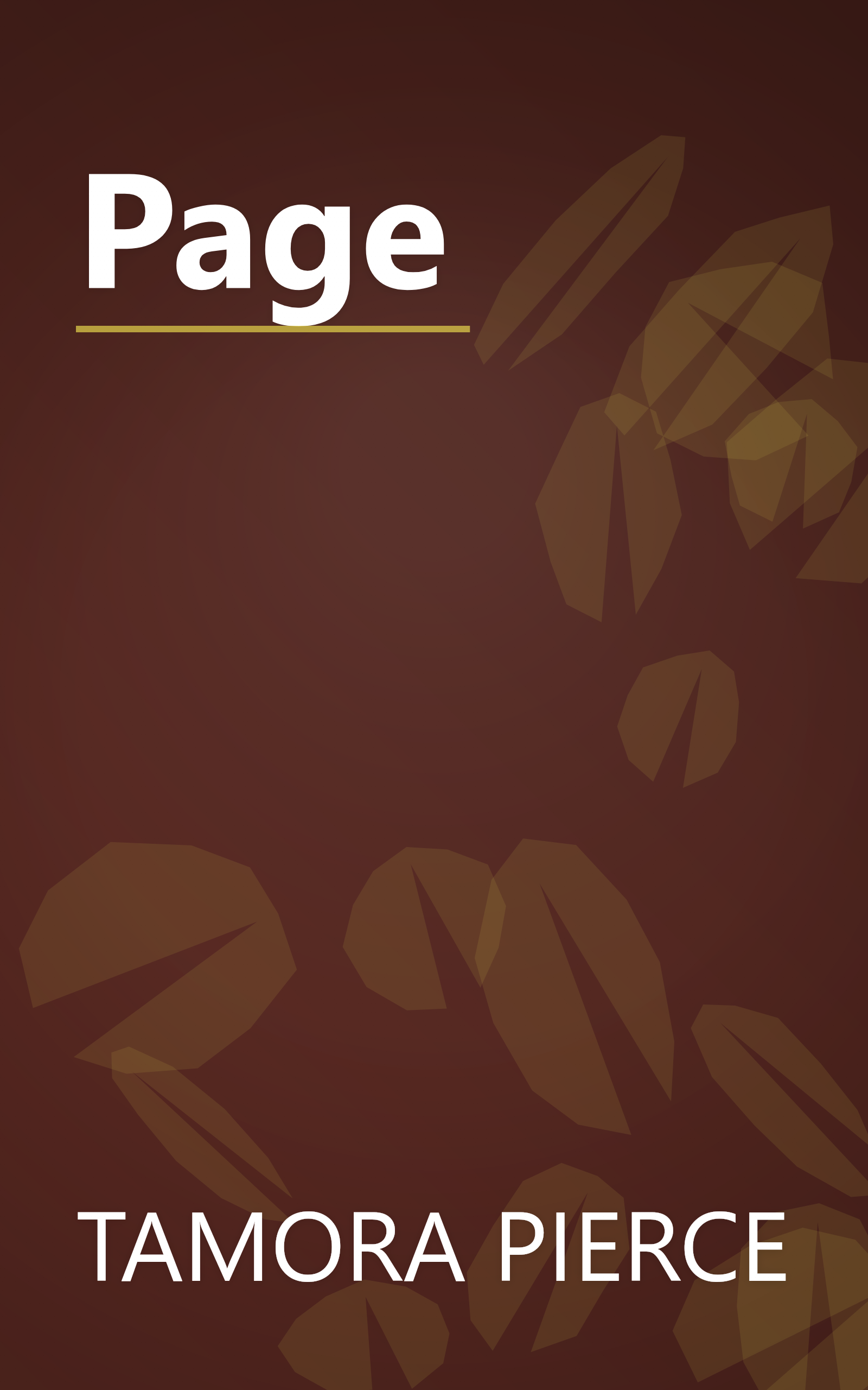 Page book cover