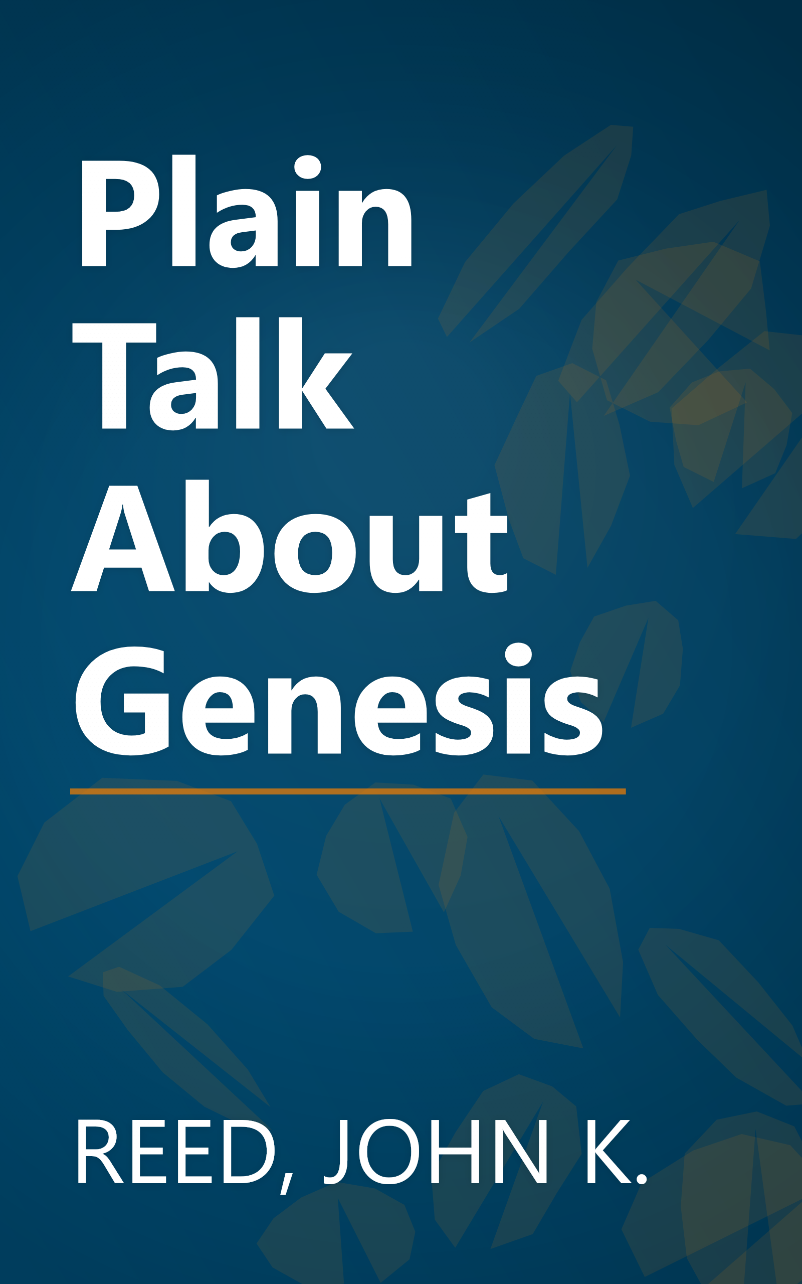 Plain Talk About Genesis book cover