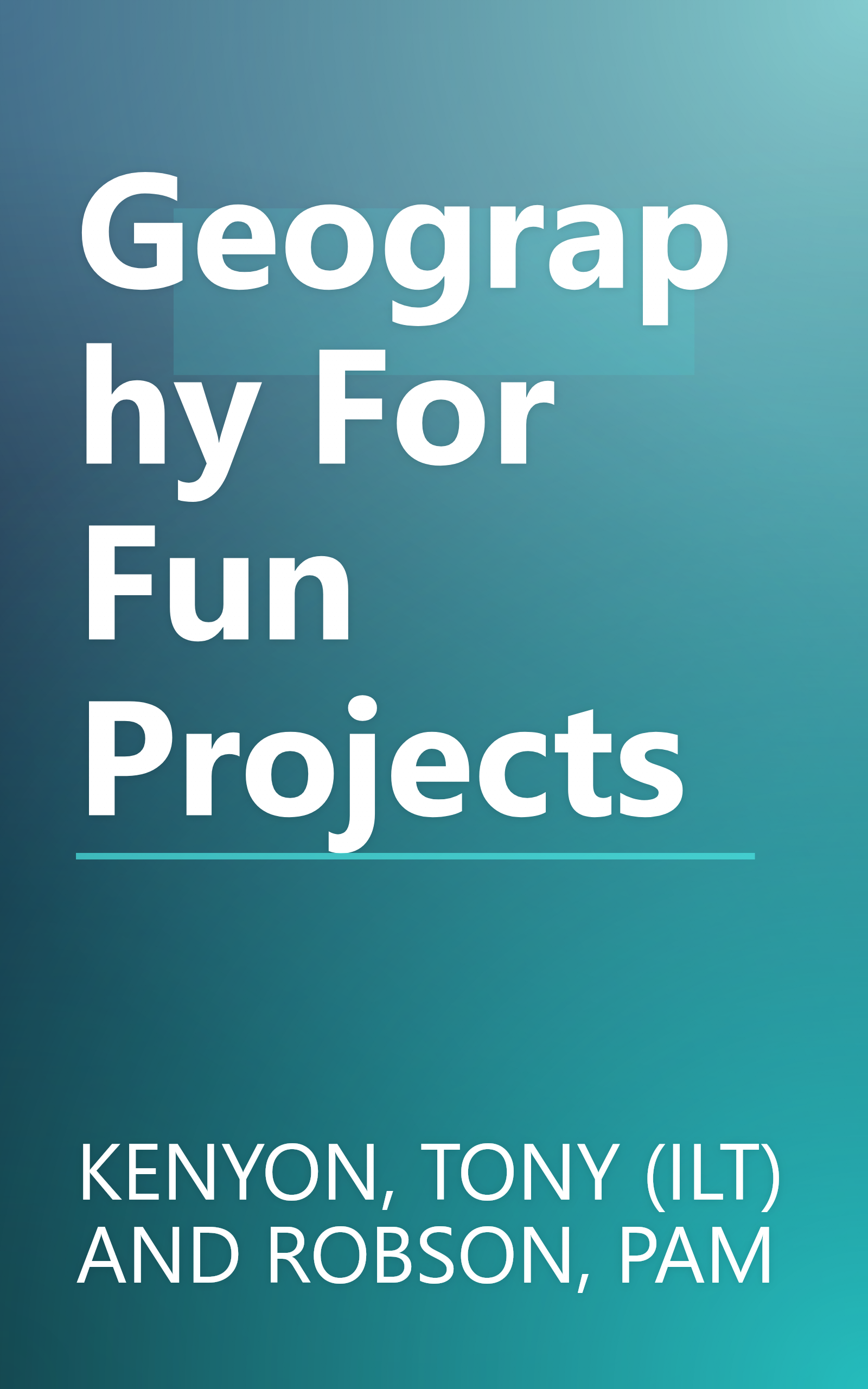 Geography For Fun Projects book cover