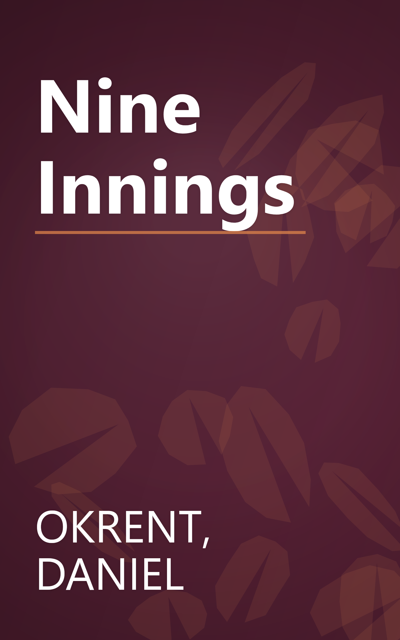 Nine Innings book cover