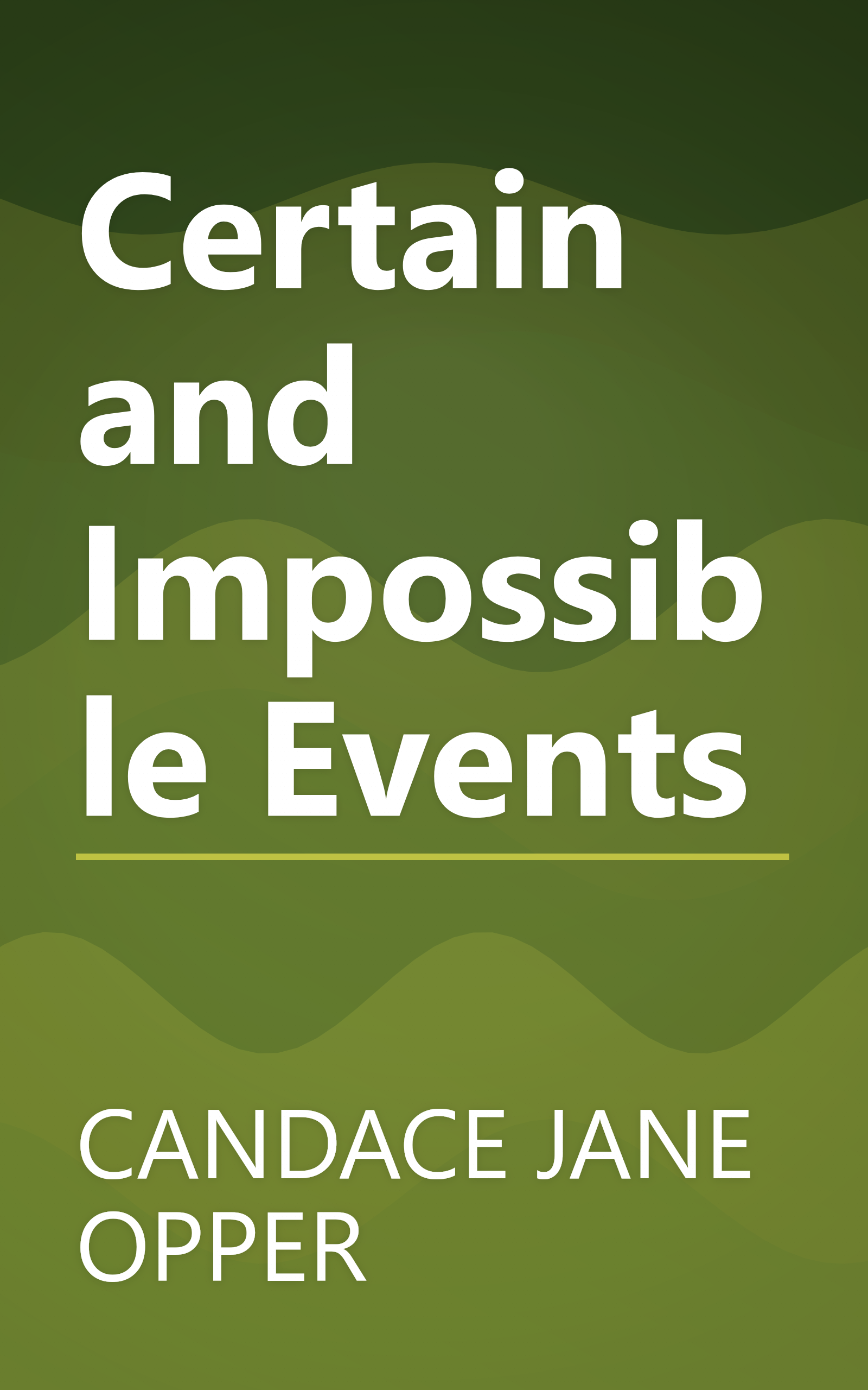 Certain and Impossible Events book cover
