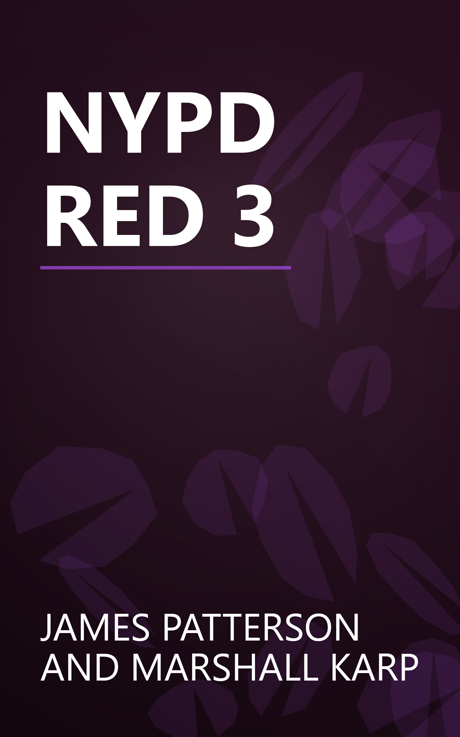 NYPD RED 3 book cover