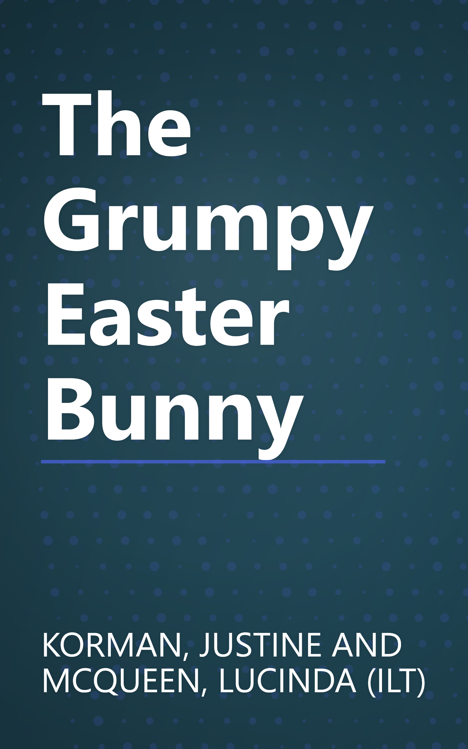 The Grumpy Easter Bunny book cover