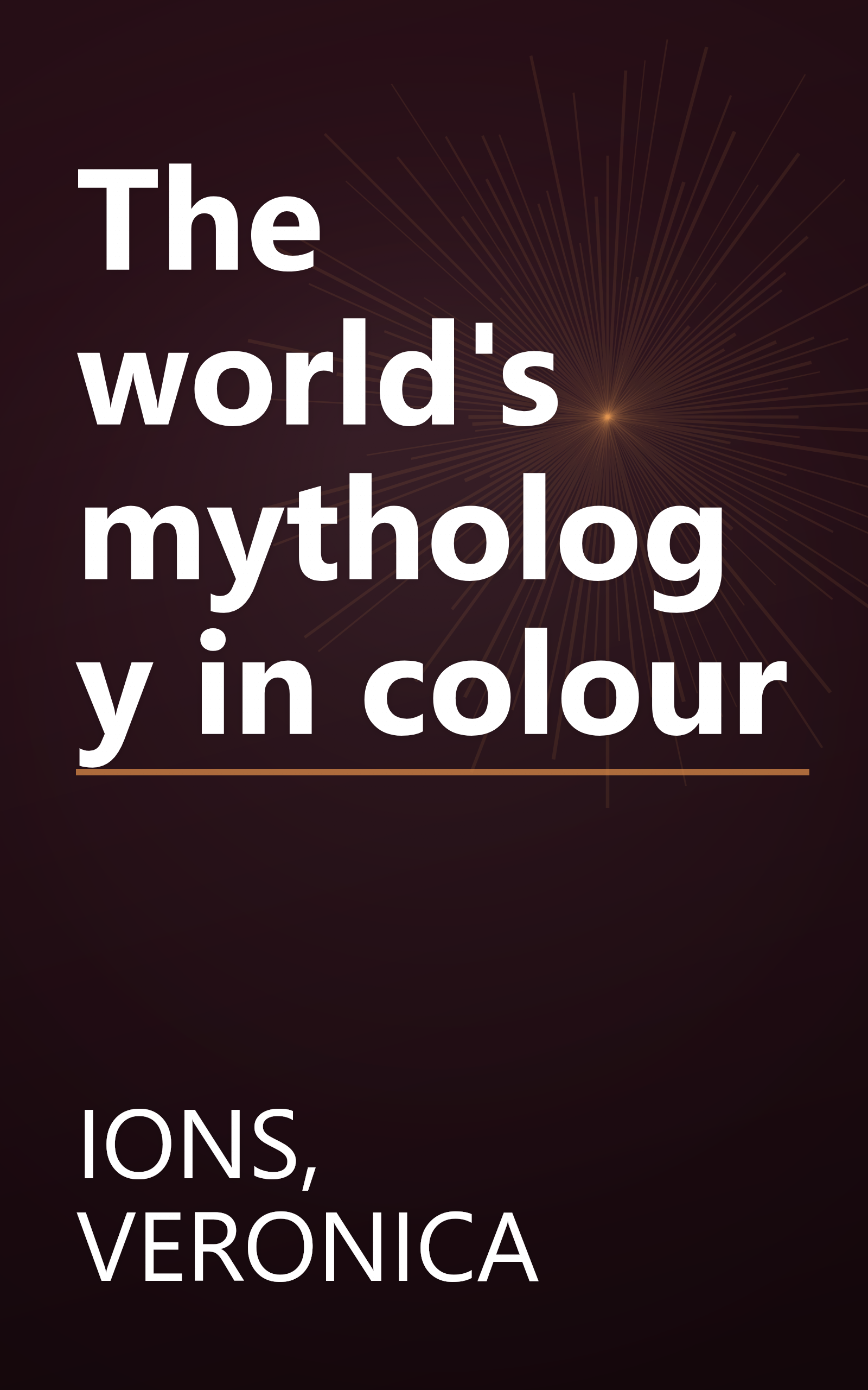 The world's mythology in colour book cover