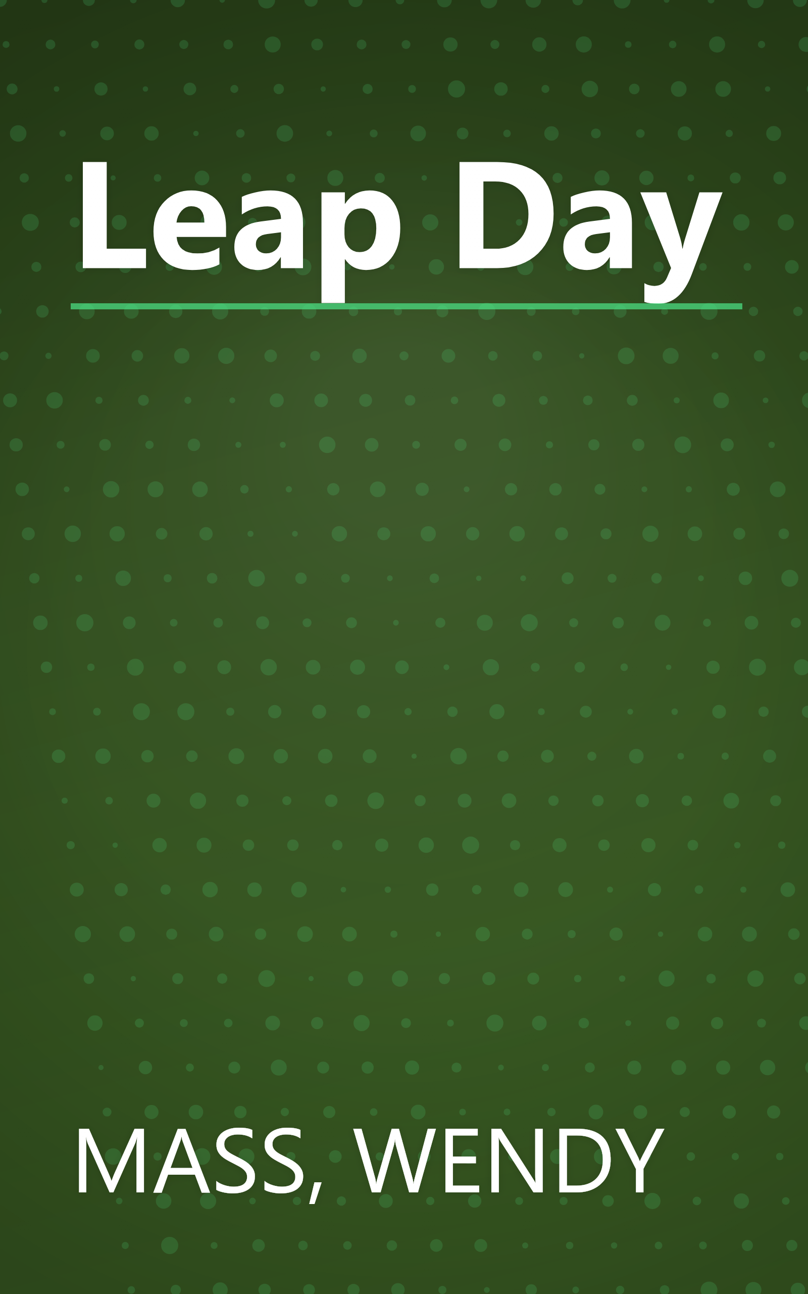 Leap Day book cover
