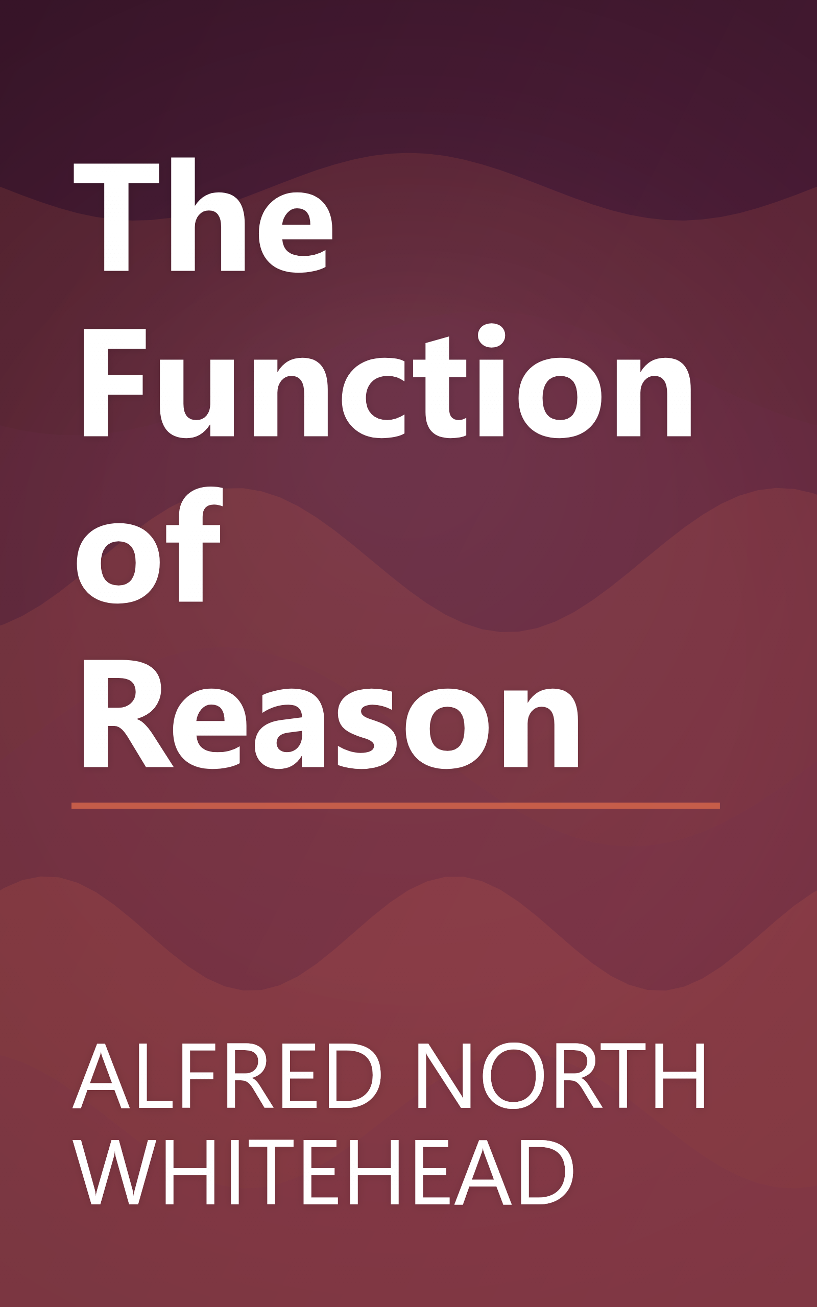 The Function of Reason book cover
