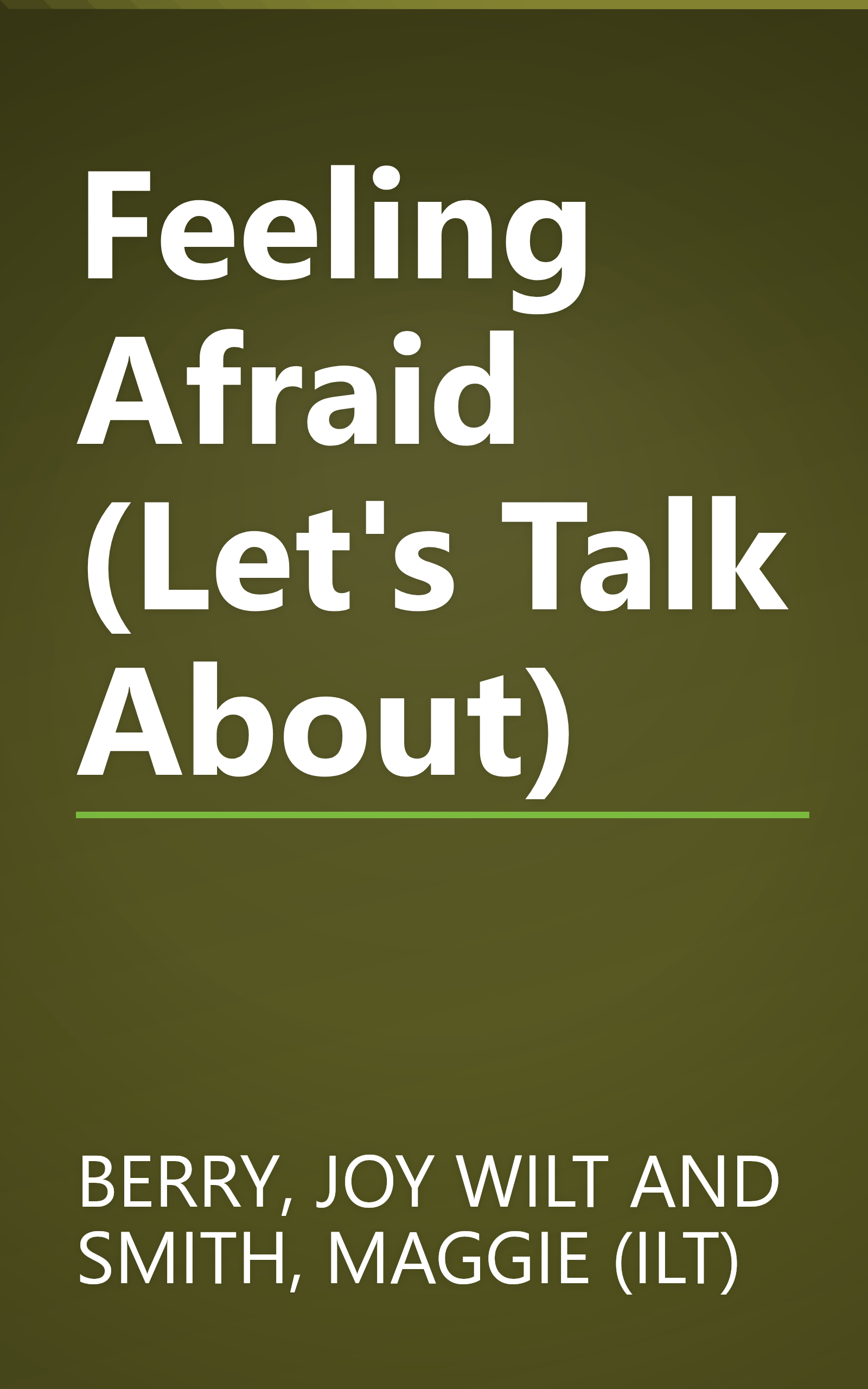 Feeling Afraid (Let's Talk About) book cover