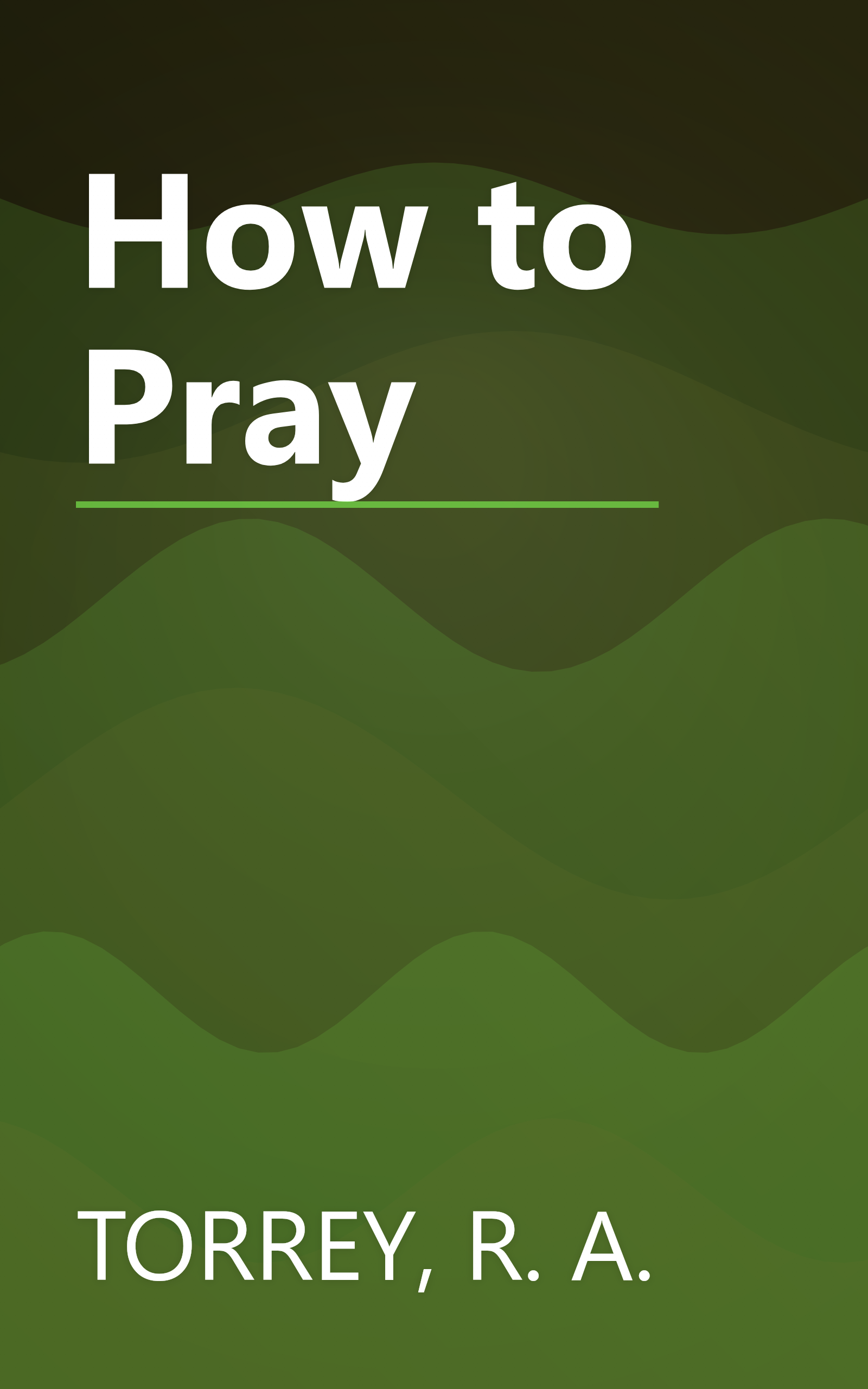 How to Pray book cover