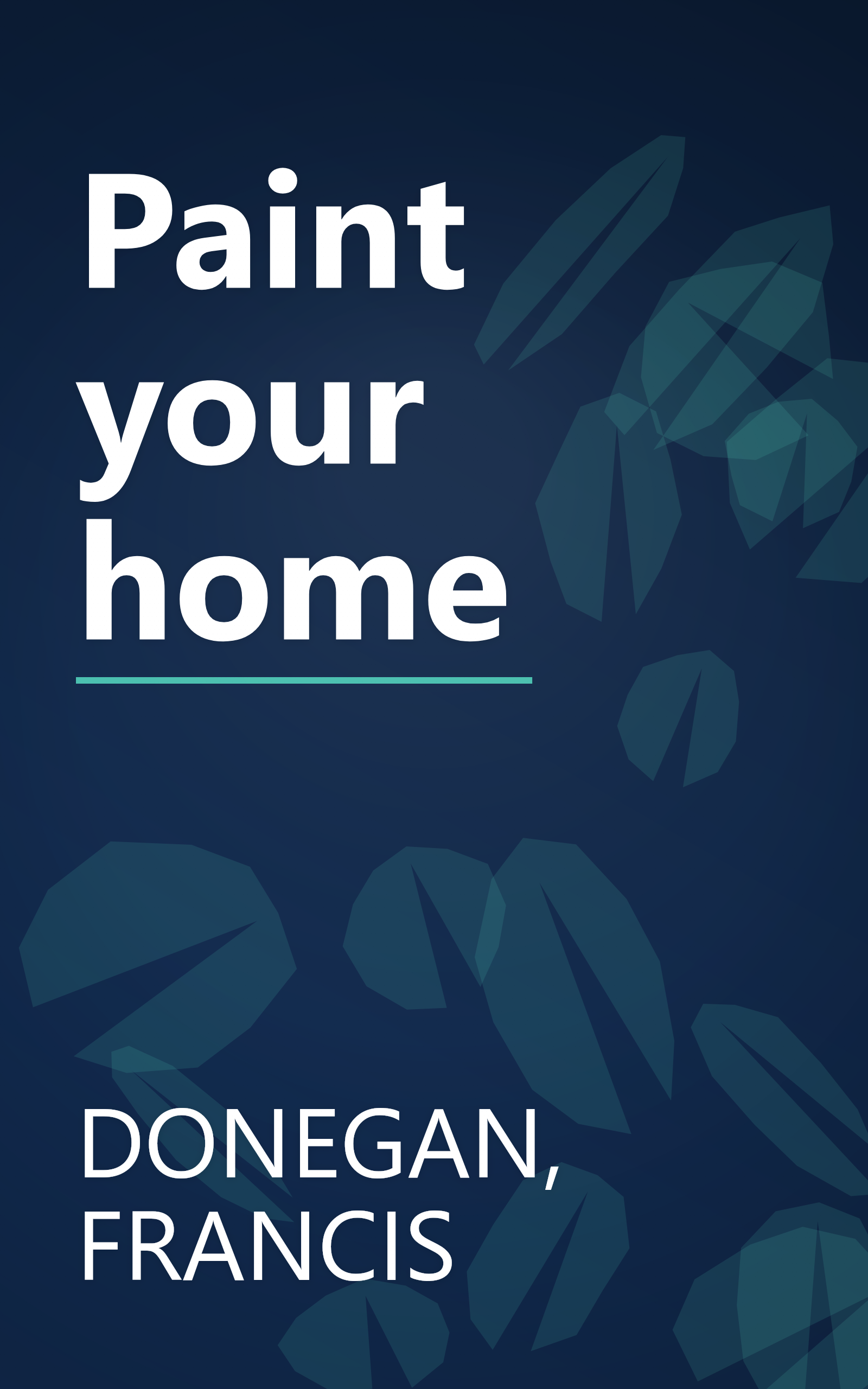 Paint your home book cover