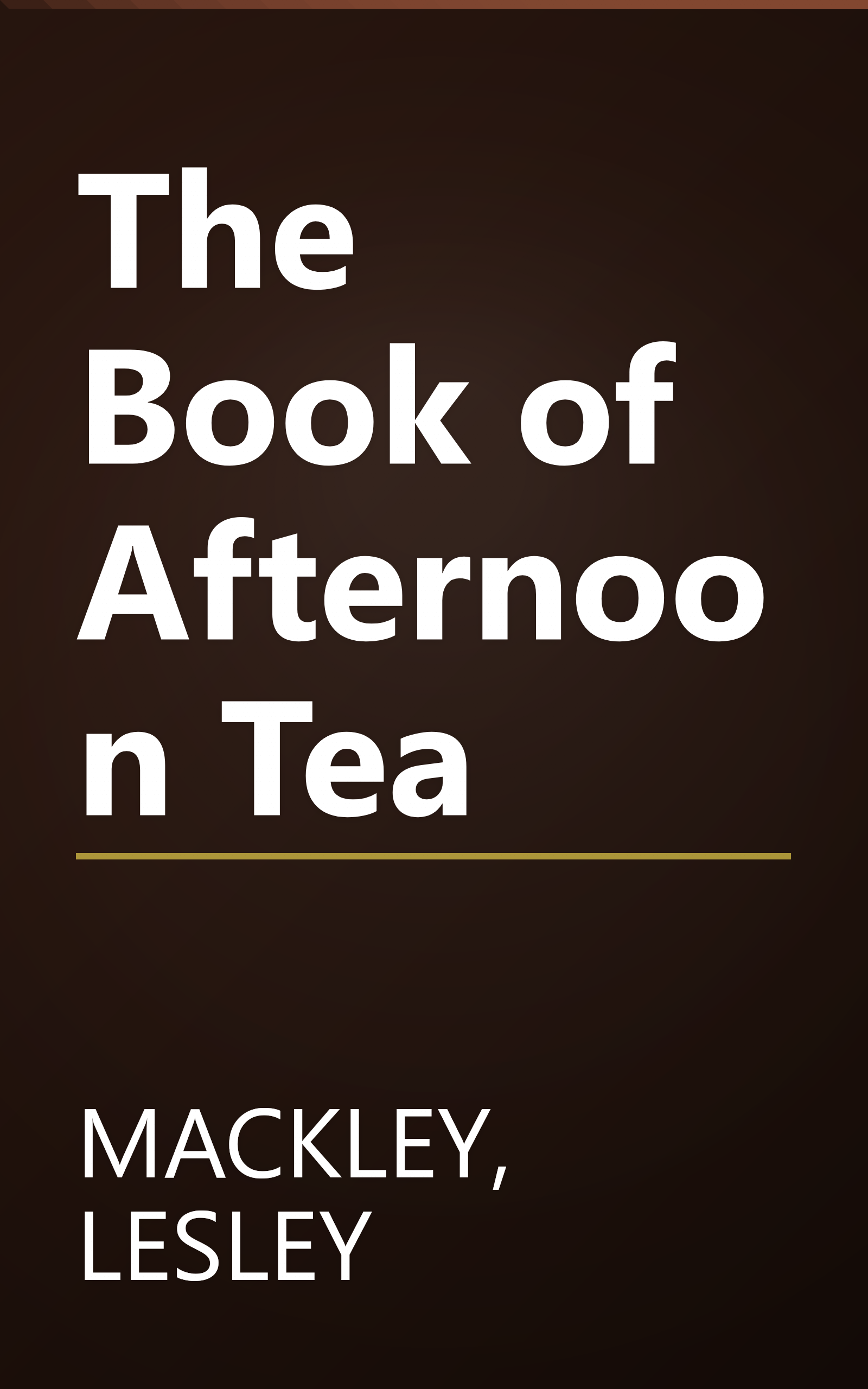 The Book of Afternoon Tea book cover