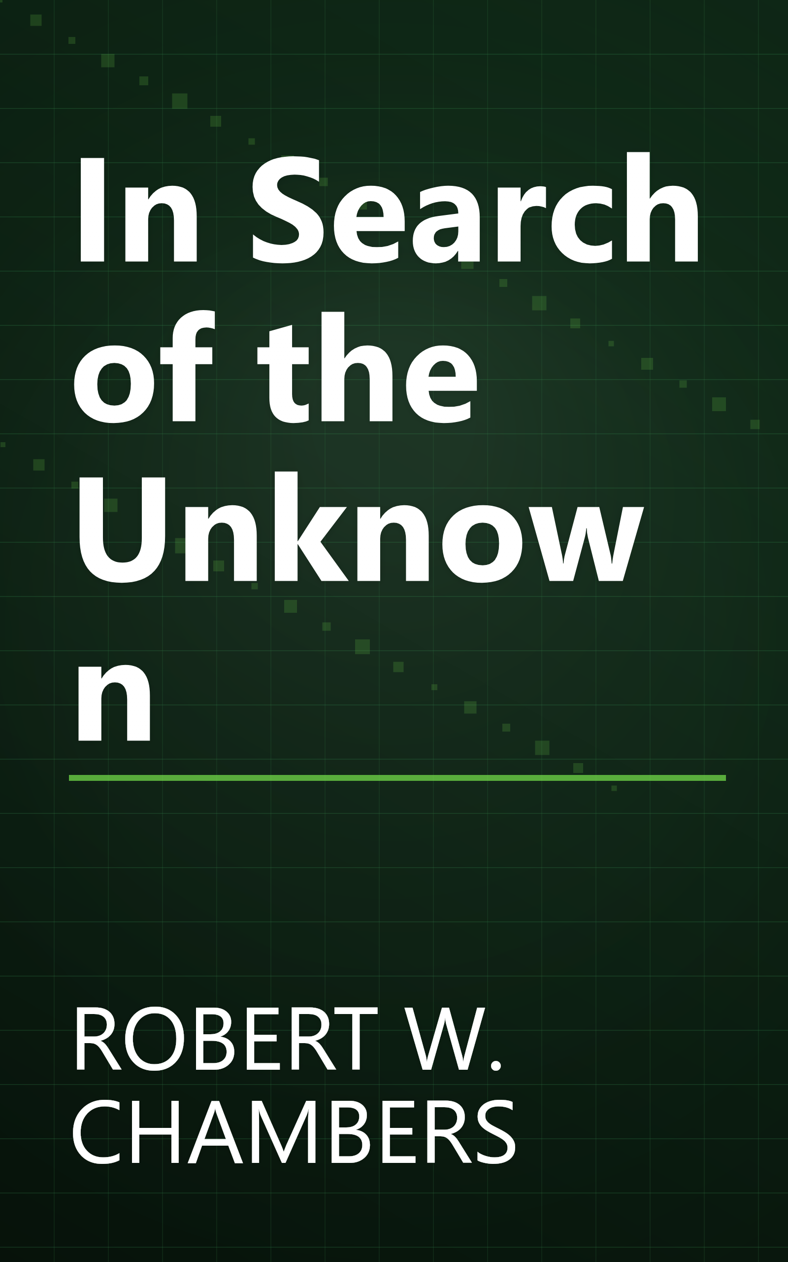 In Search of the Unknown book cover