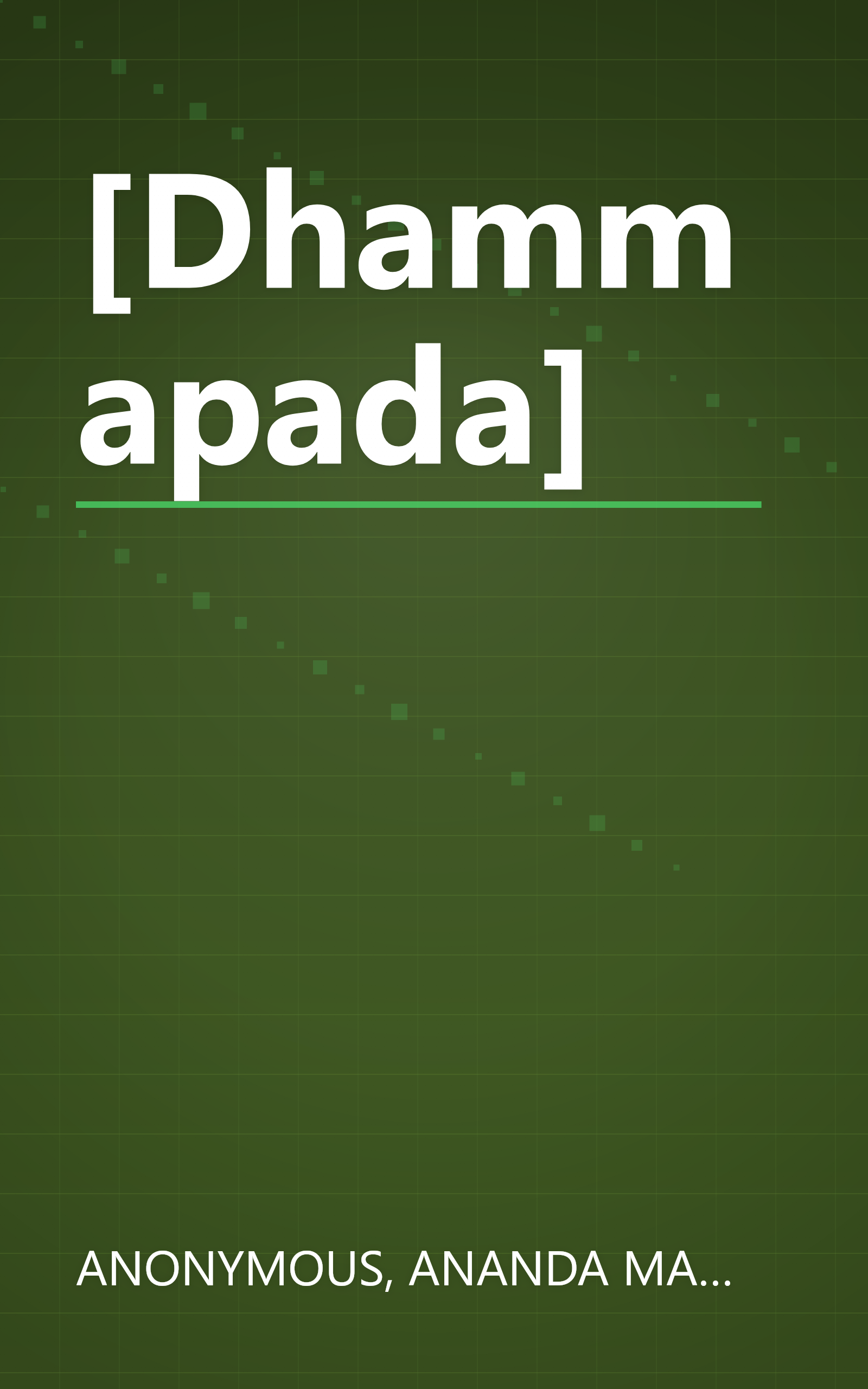 [Dhammapada] book cover