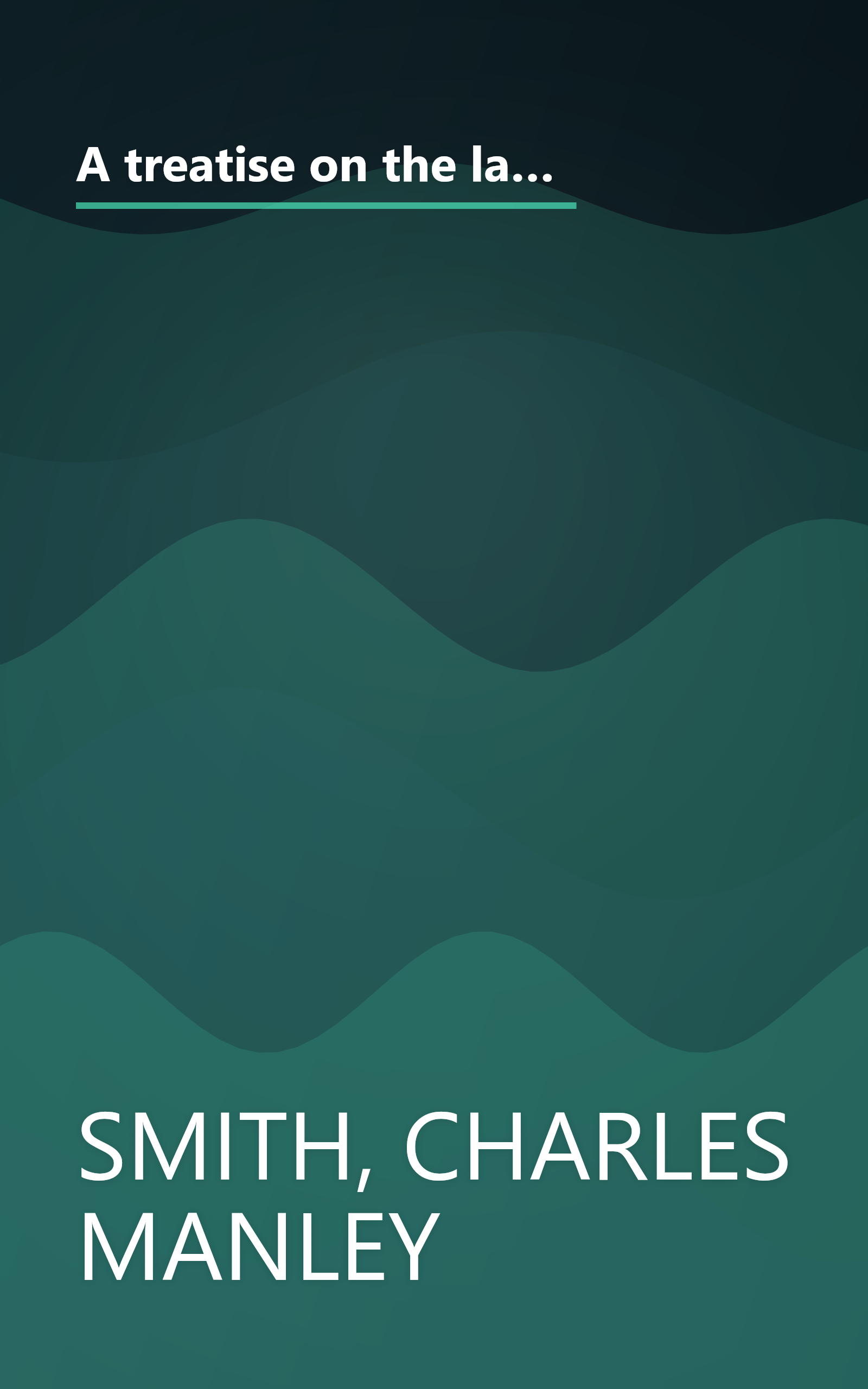 A treatise on the law of master and servant,: Including therein masters and workmen in every description of trade and occupation; with an appendix of statutes book cover