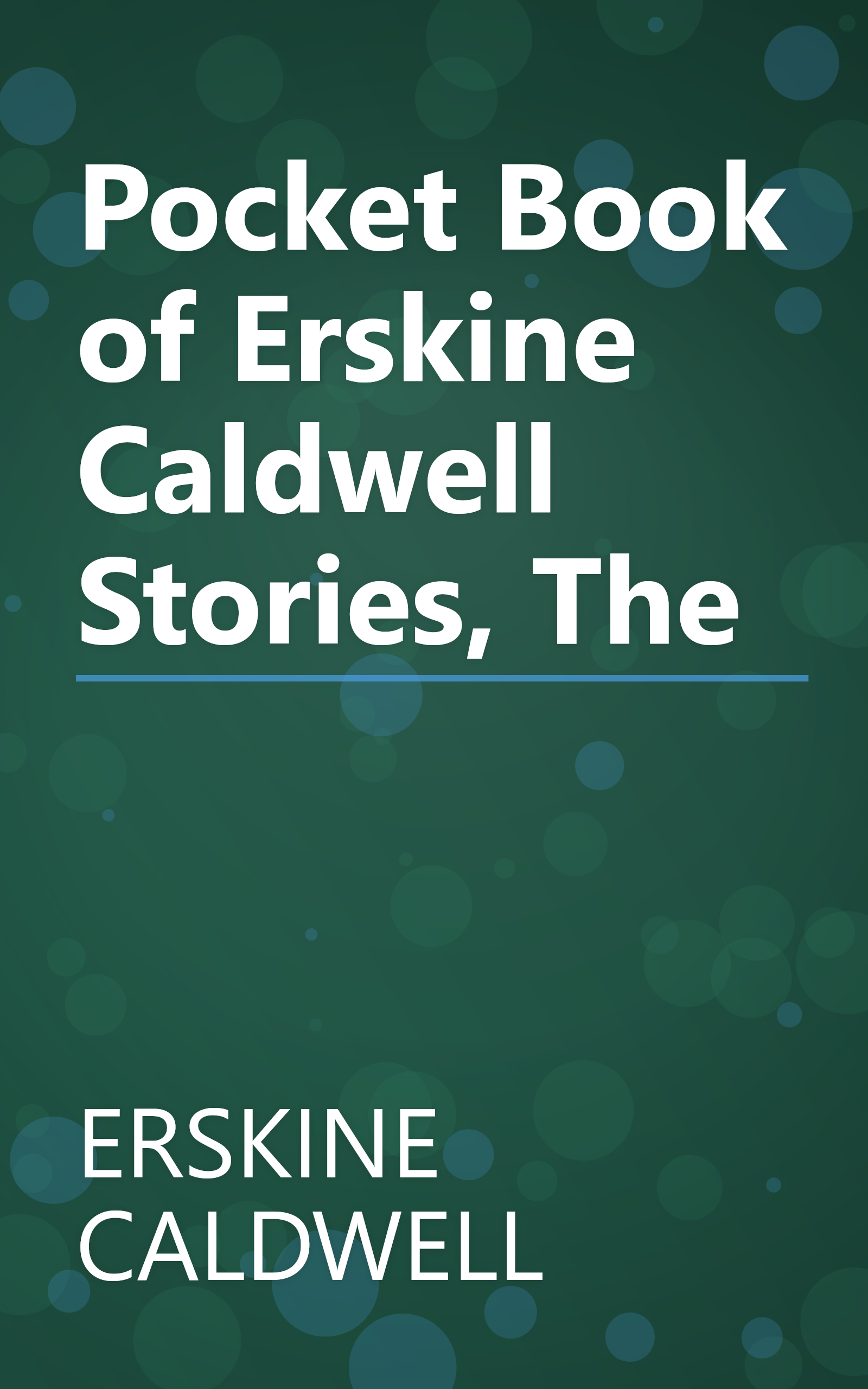 Pocket Book of Erskine Caldwell Stories, The book cover