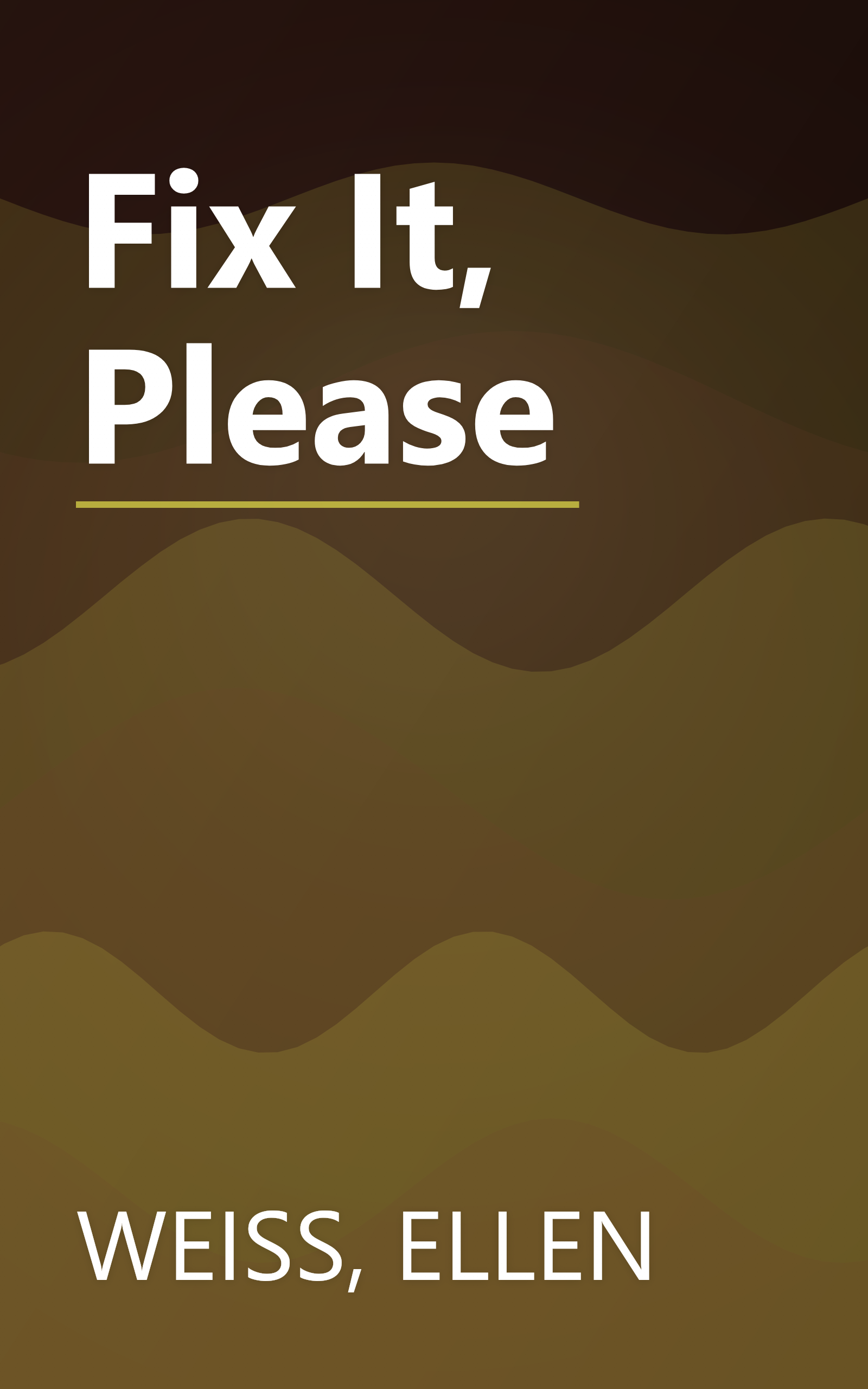 Fix It, Please book cover