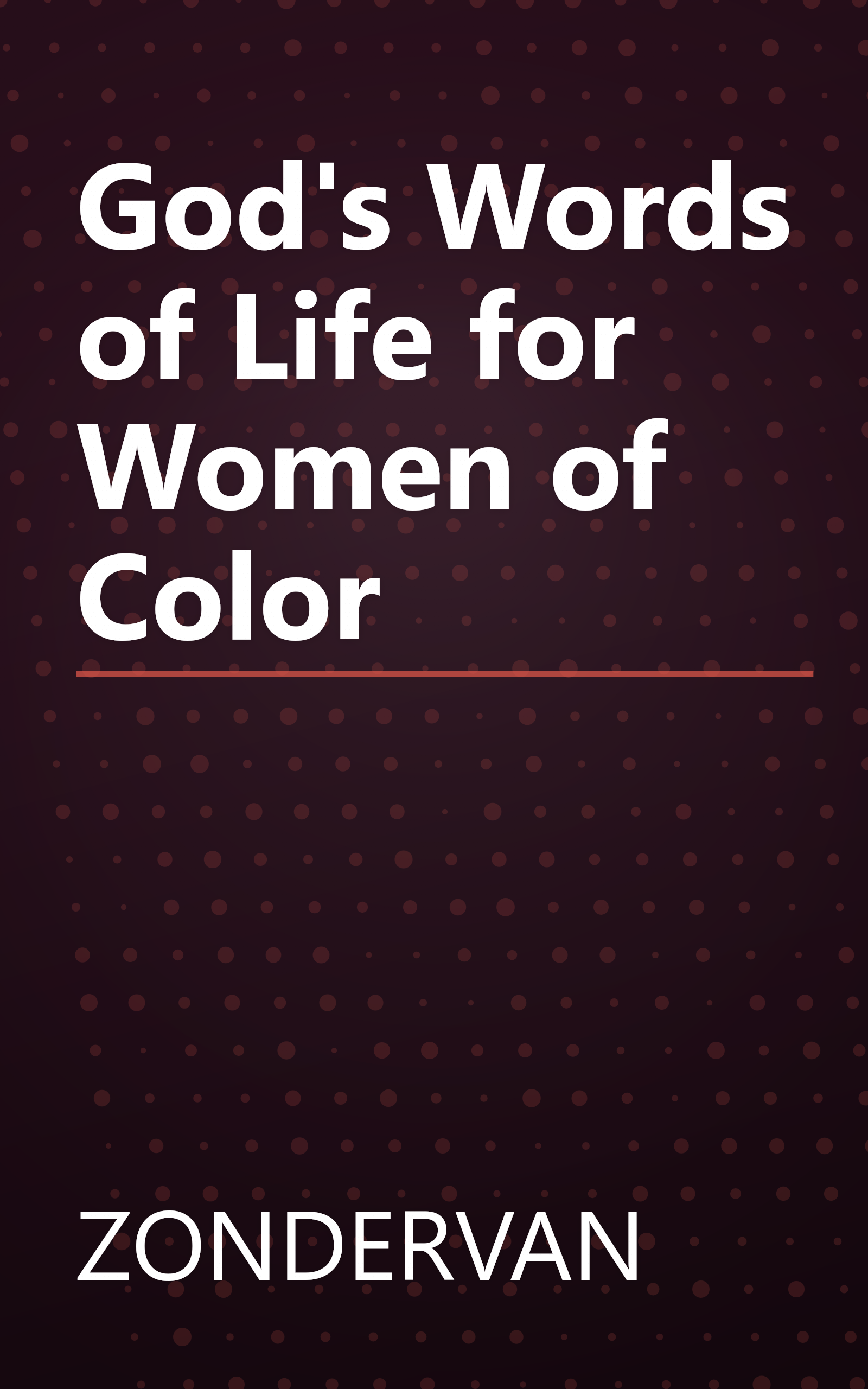 God's Words of Life for Women of Color book cover