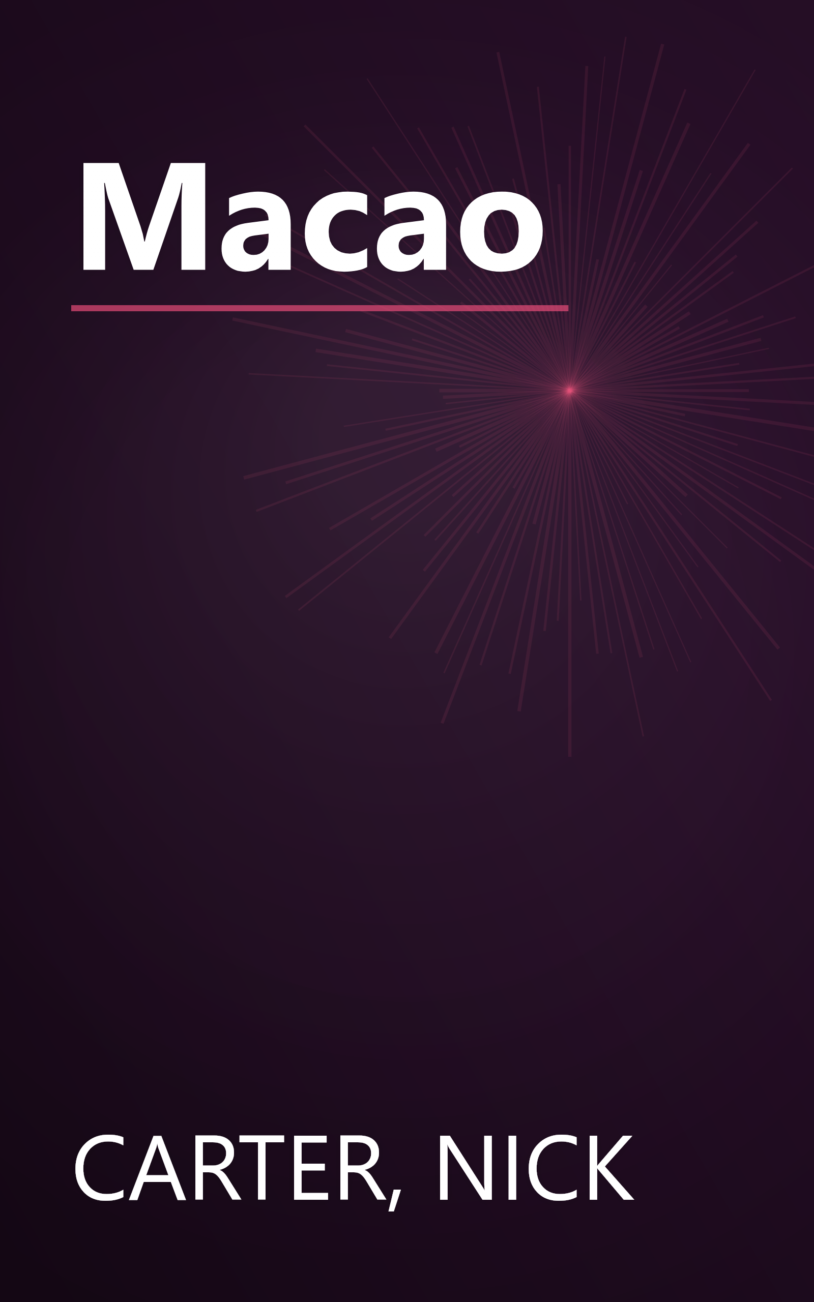 Macao book cover