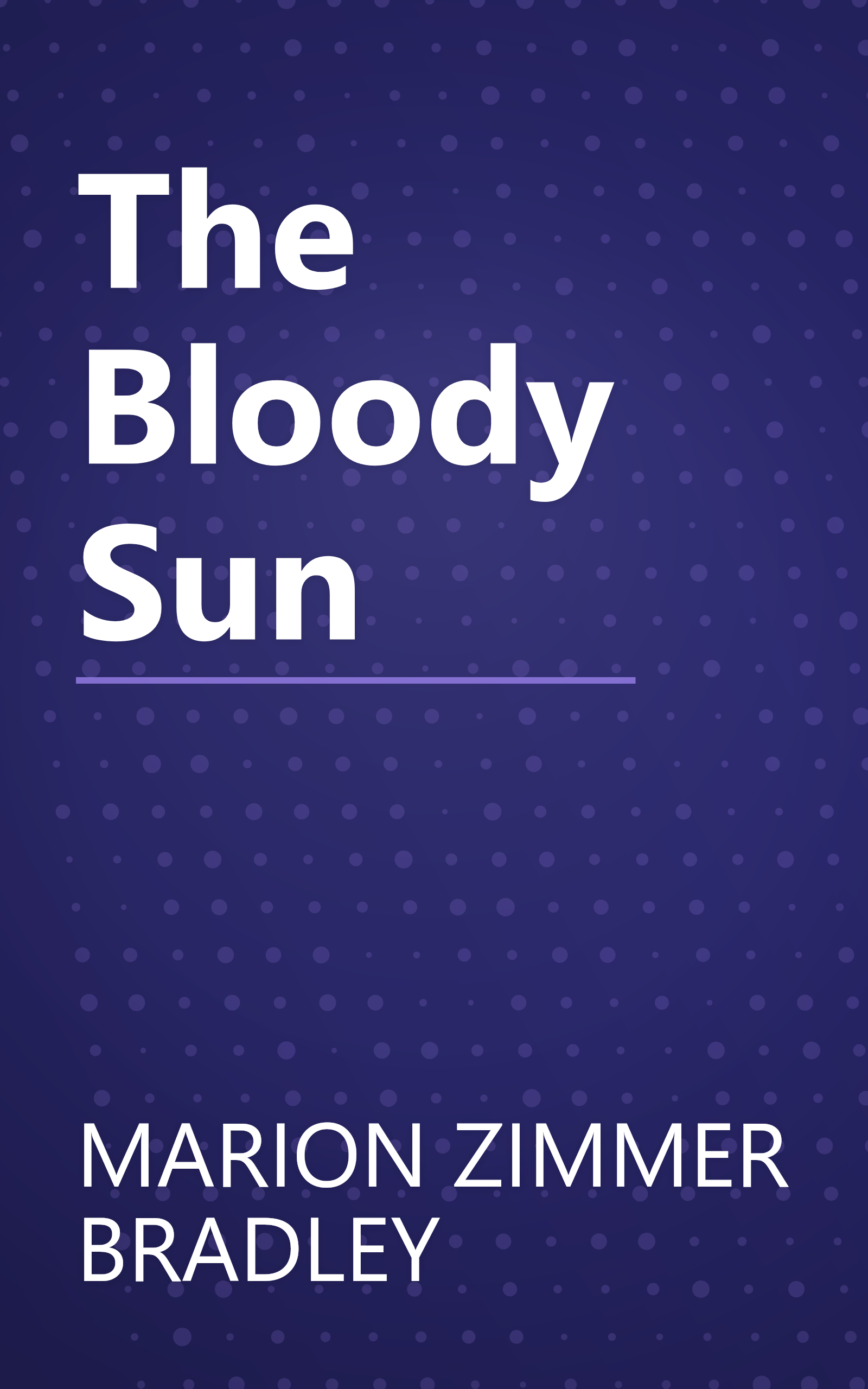 The Bloody Sun book cover