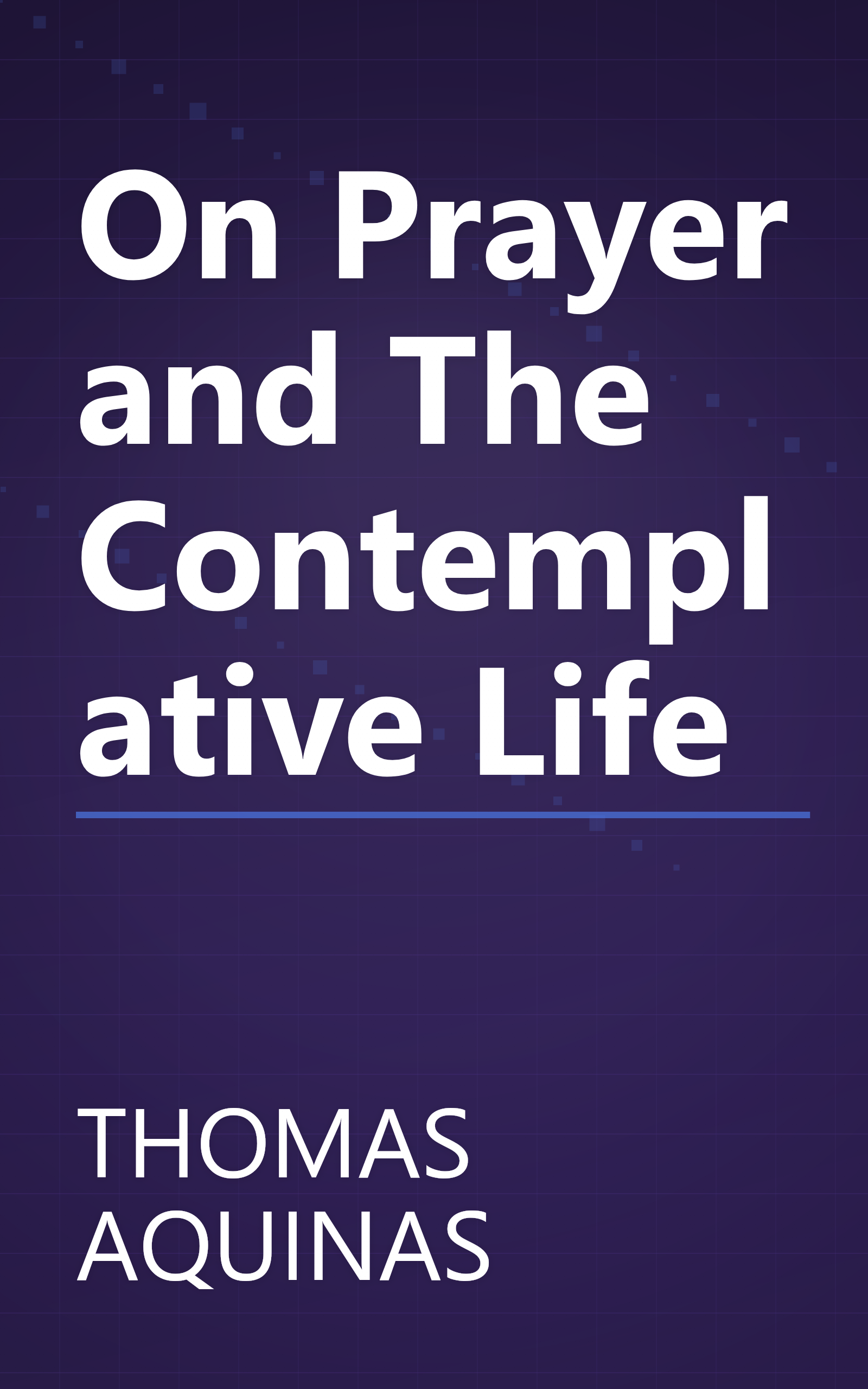 On Prayer and The Contemplative Life book cover