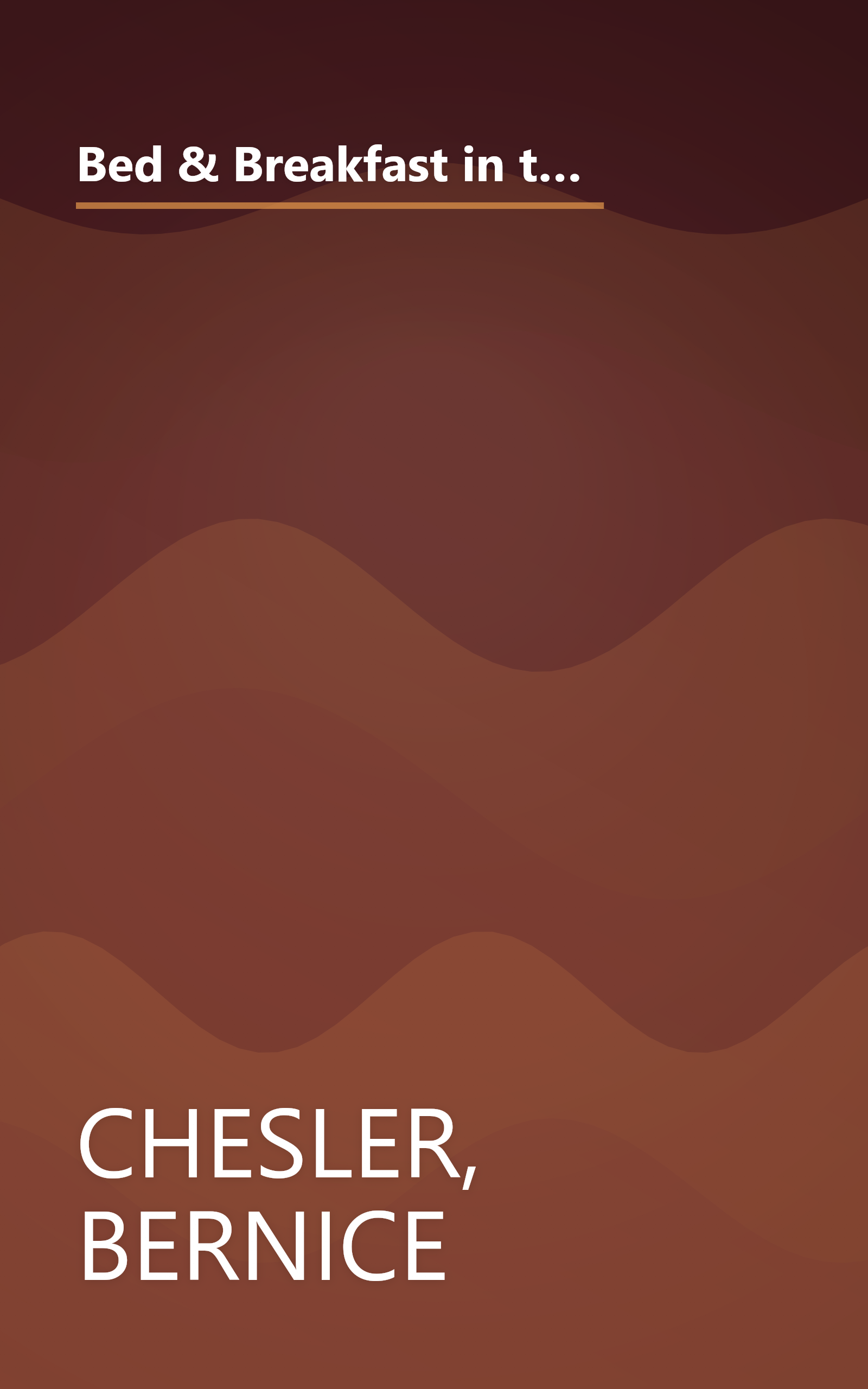 Bed & Breakfast in the Mid-Atlantic States: Delaware, Maryland, New Jersey, New York, North Carolina, Pennsylvania, Virginia, Washington D.C., West (BED AND BREAKFAST IN THE MID-ATLANTIC STATES) book cover