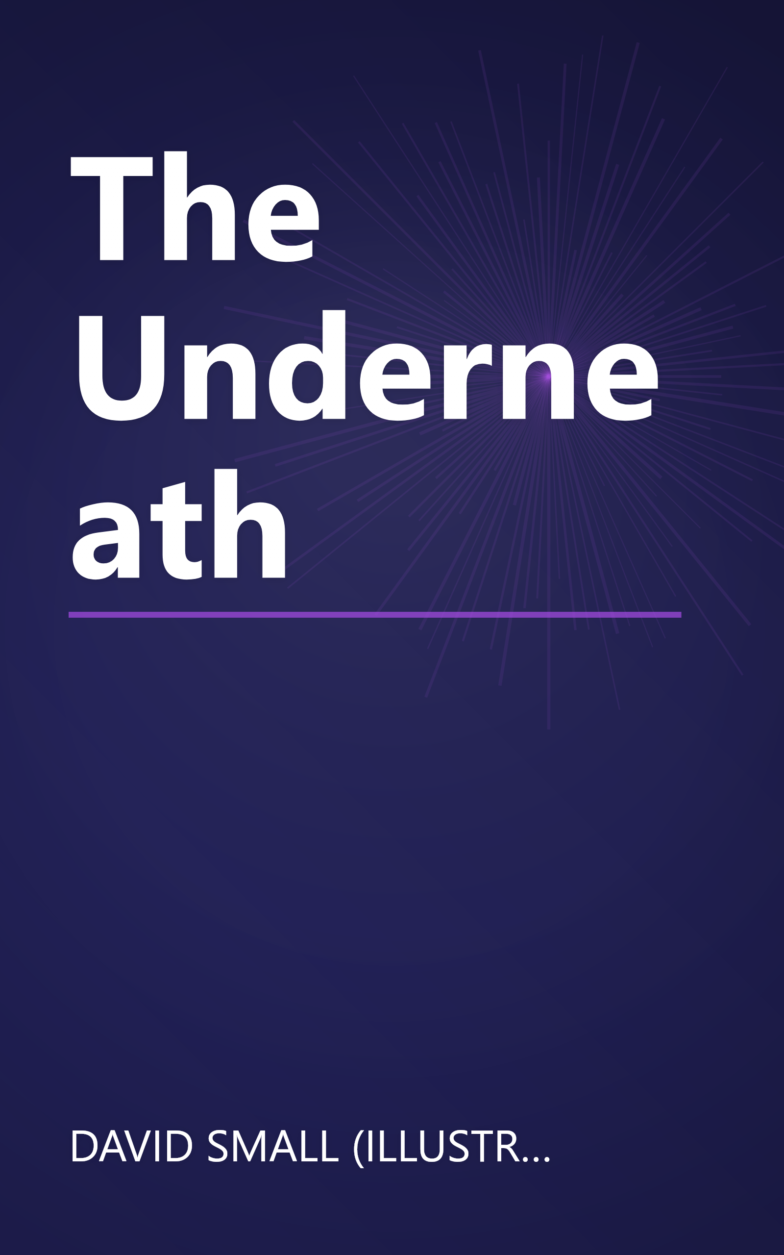 The Underneath book cover