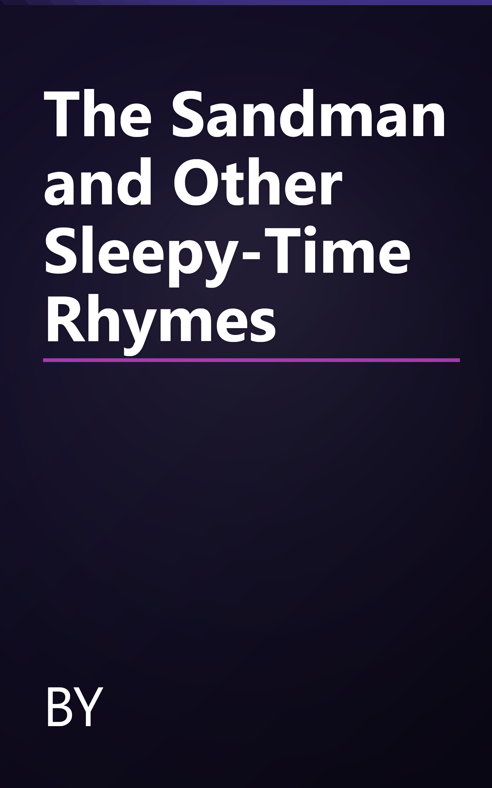 The Sandman and Other Sleepy-Time Rhymes book cover