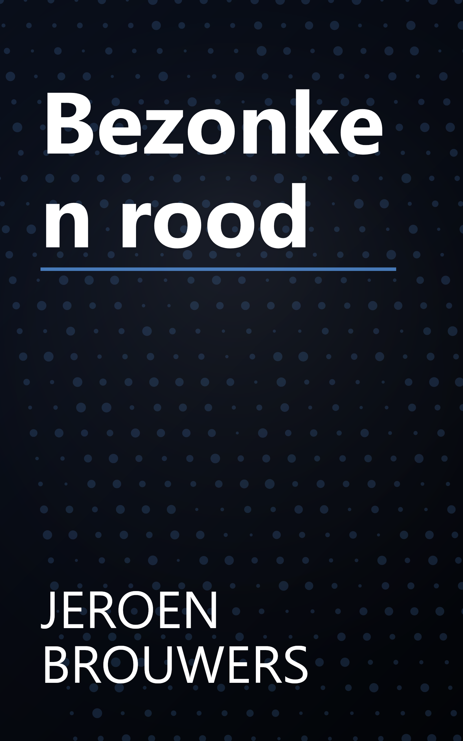 Bezonken rood book cover