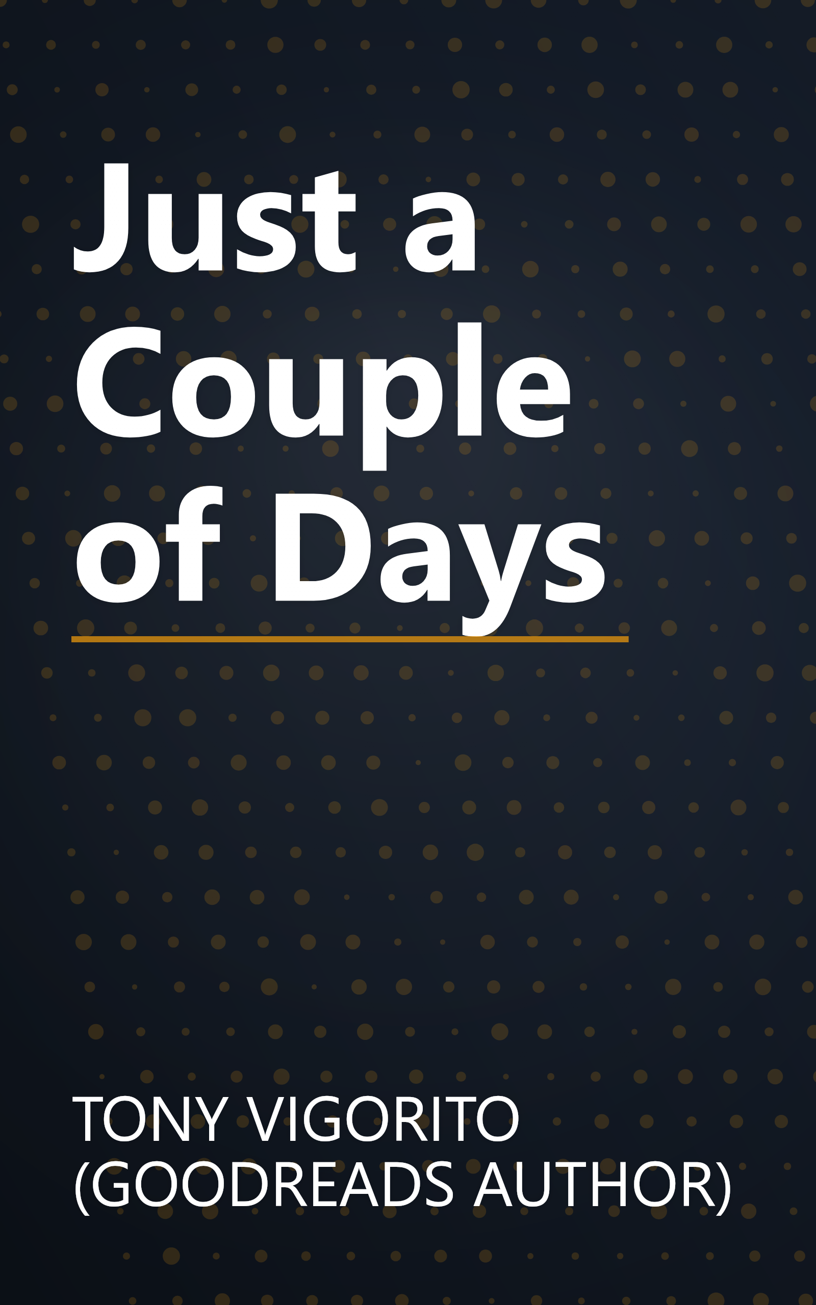 Just a Couple of Days book cover