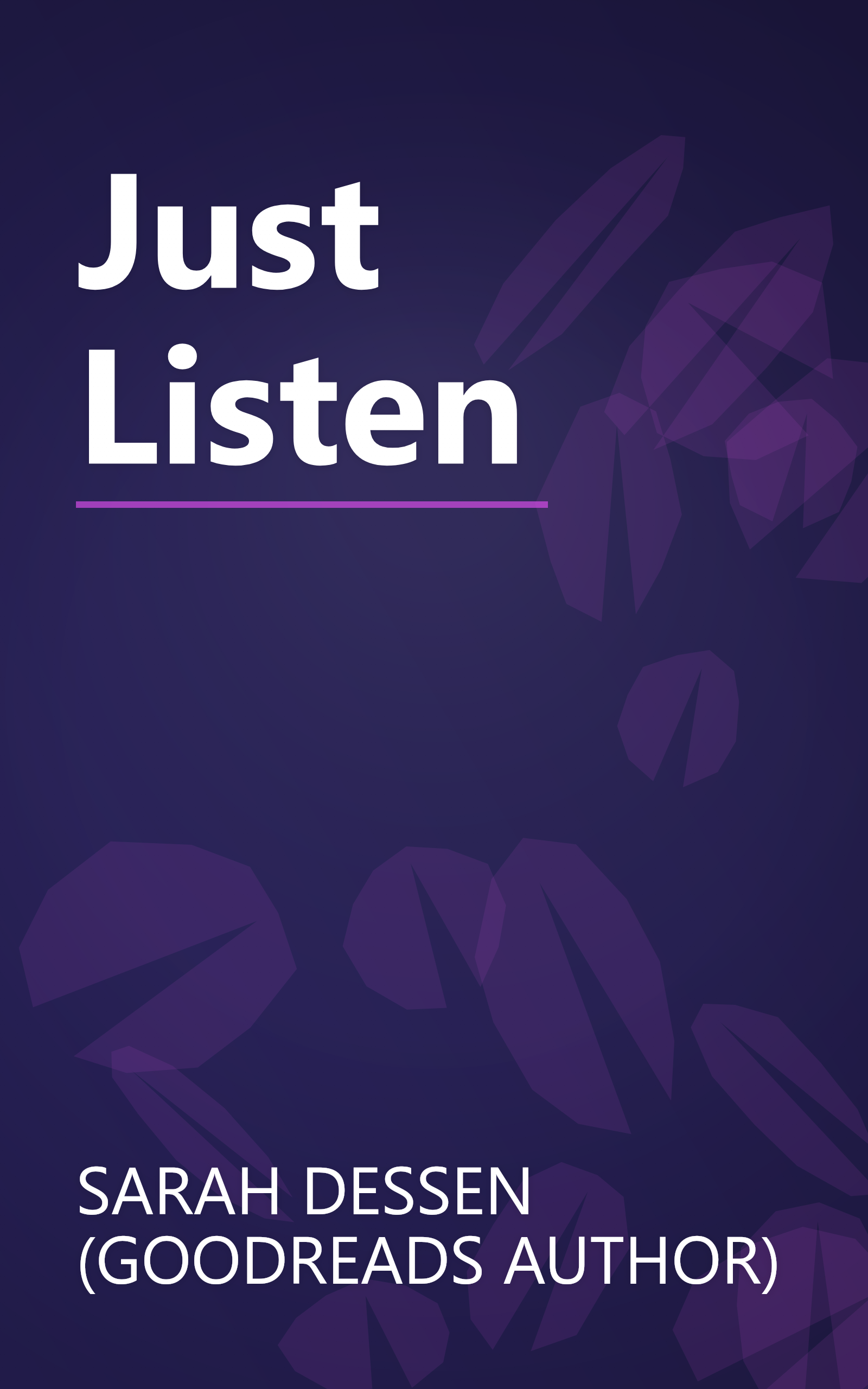 Just Listen book cover