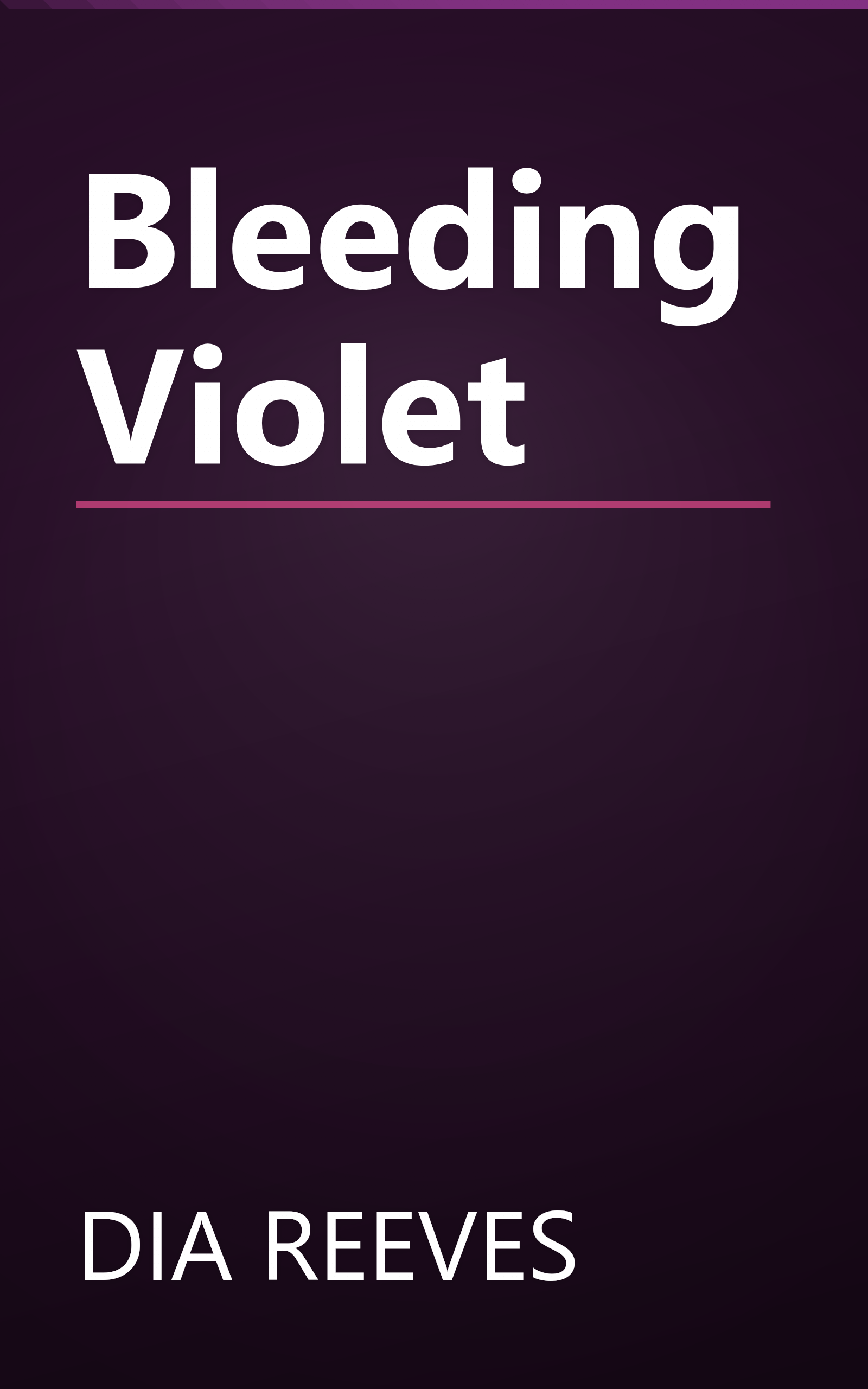 Bleeding Violet book cover