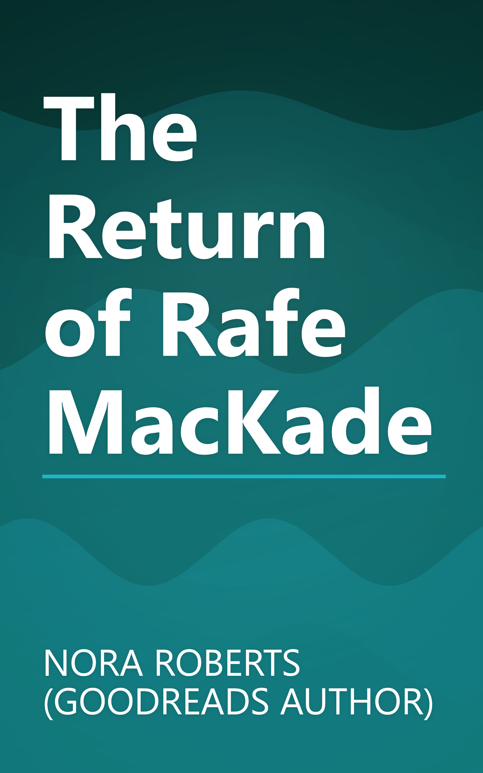 The Return of Rafe MacKade book cover