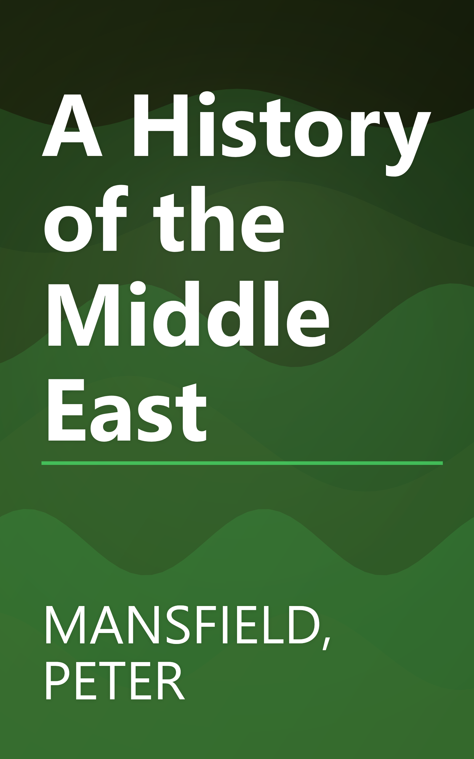 A History of the Middle East book cover