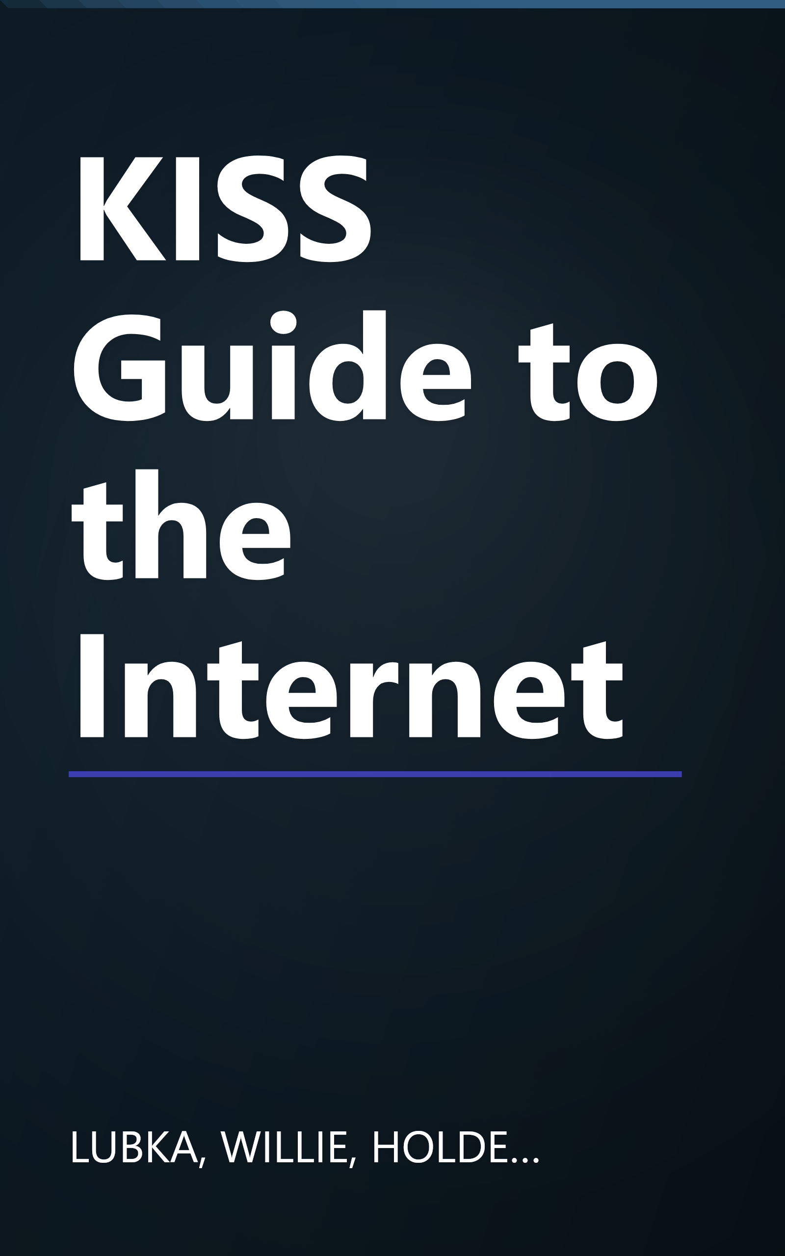 KISS Guide to the Internet book cover