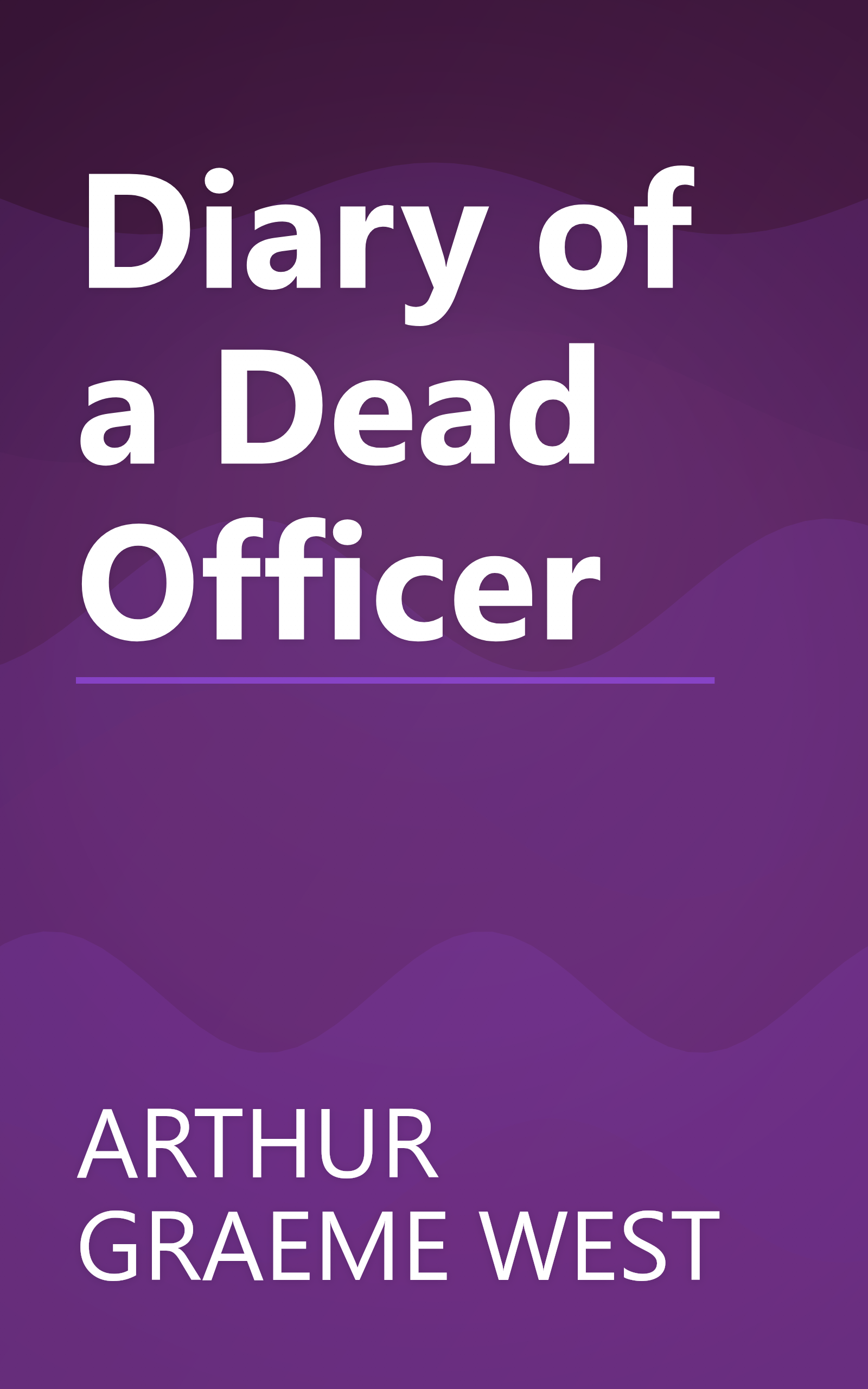 Diary of a Dead Officer book cover