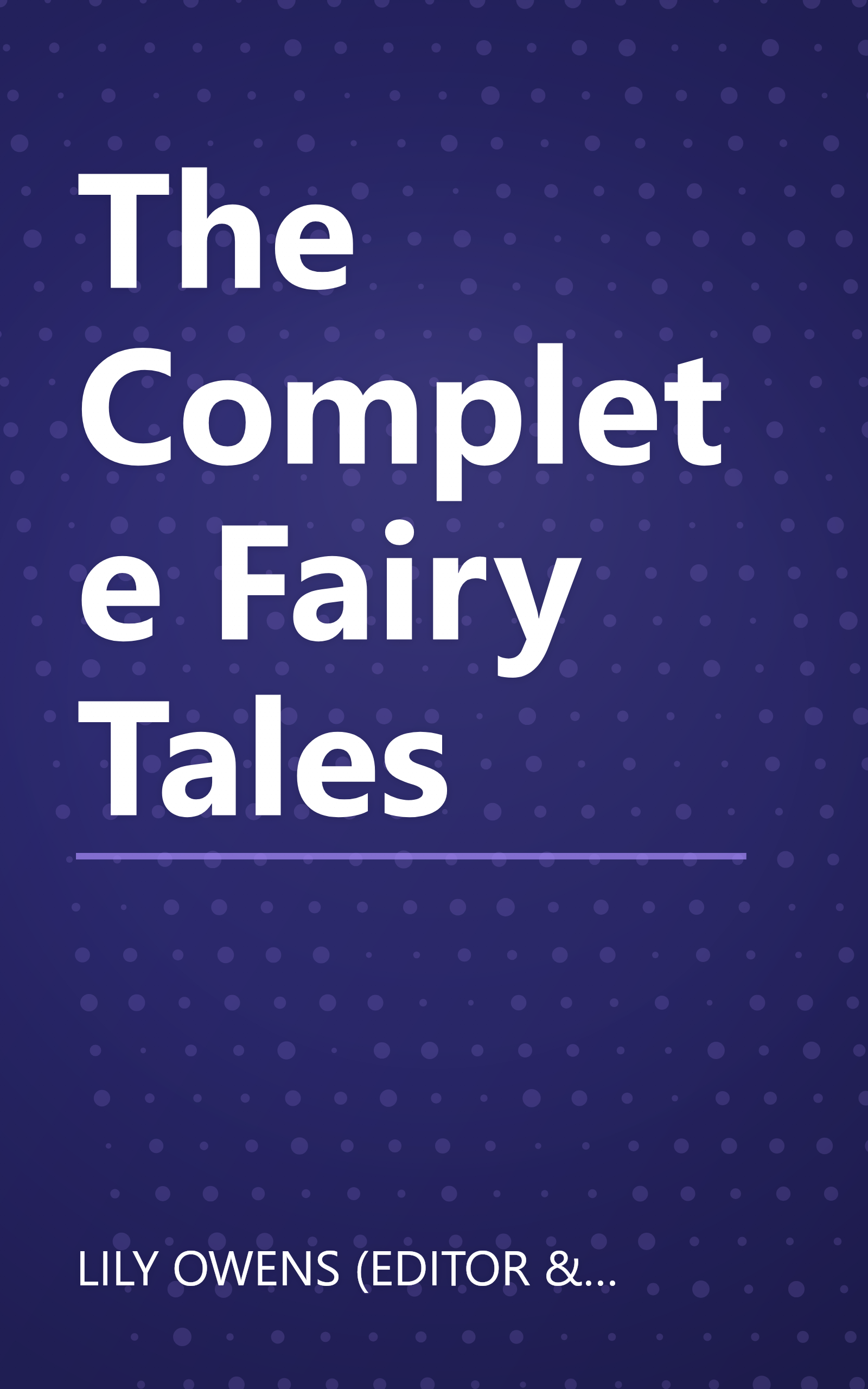 The Complete Fairy Tales book cover