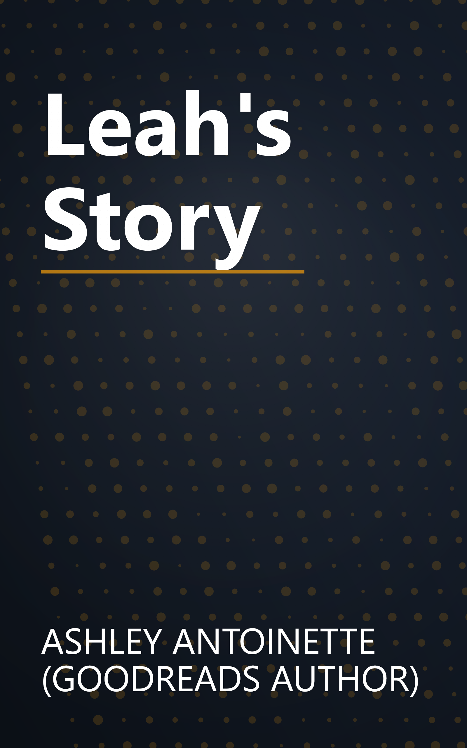 Leah's Story book cover