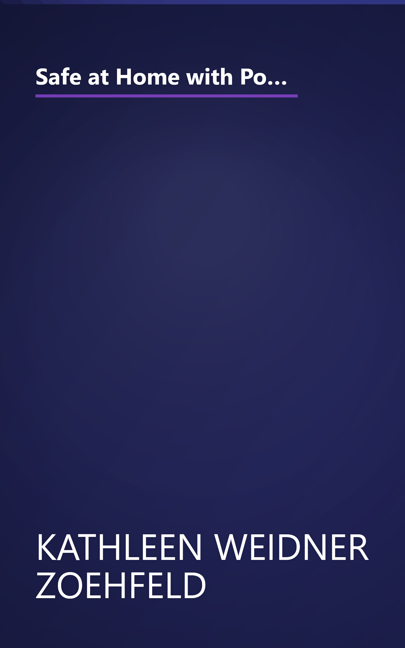 Safe at Home with Pooh (Disney's My Very First Winnie the Pooh) by Kathleen Weidner Zoehfeld (1998-05-03) book cover