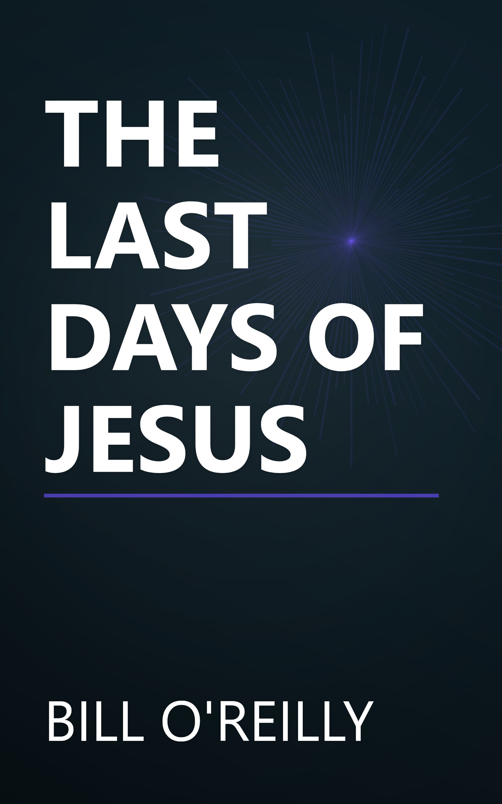 THE LAST DAYS OF JESUS book cover
