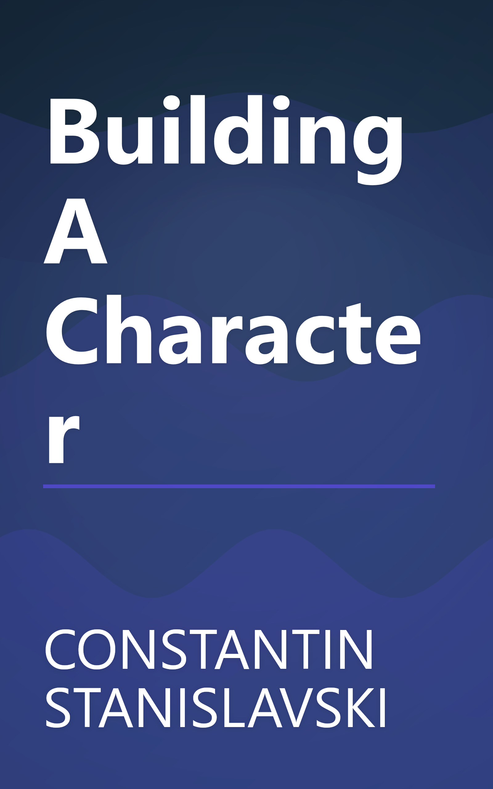 Building A Character book cover