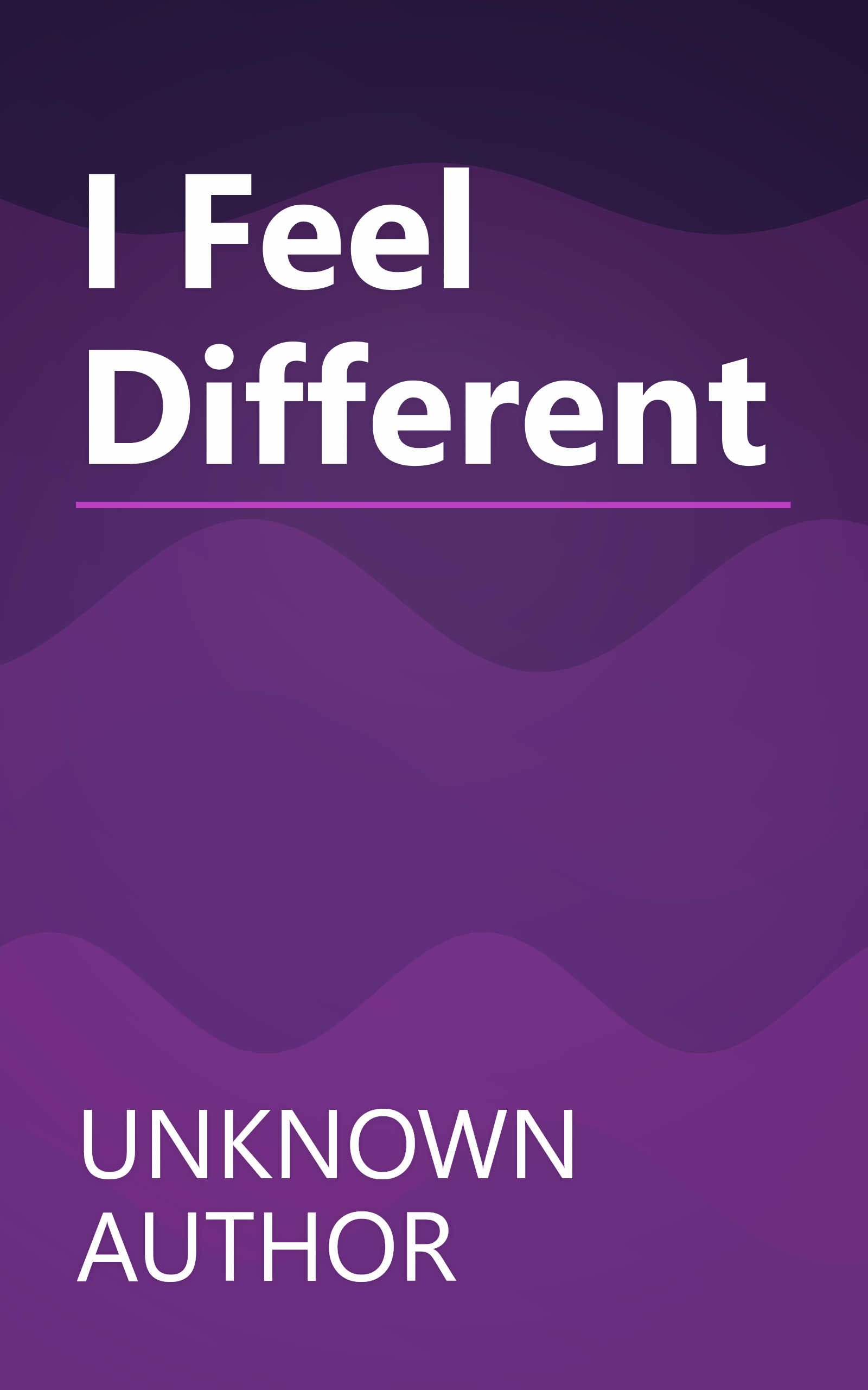 I Feel Different book cover