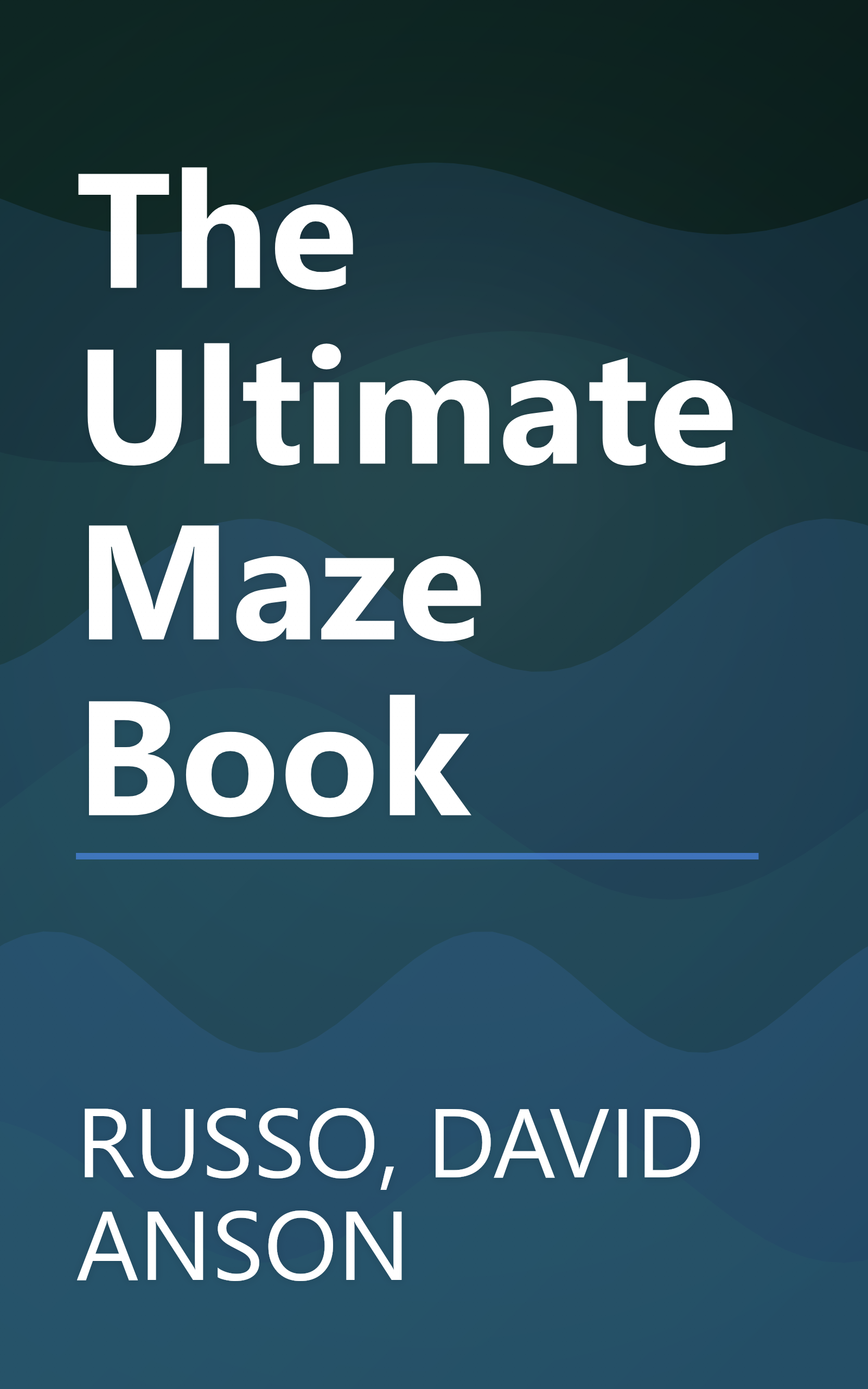 The Ultimate Maze Book book cover