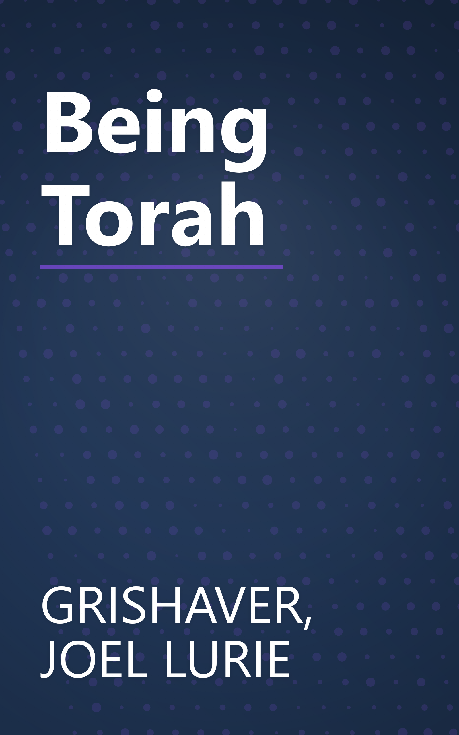 Being Torah book cover