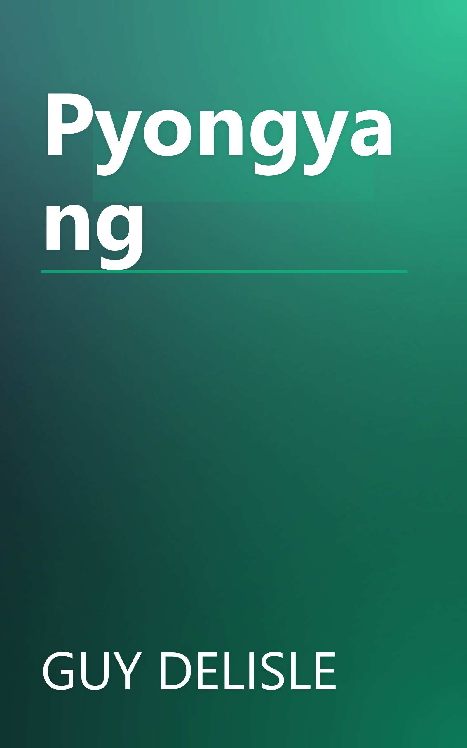 Pyongyang book cover