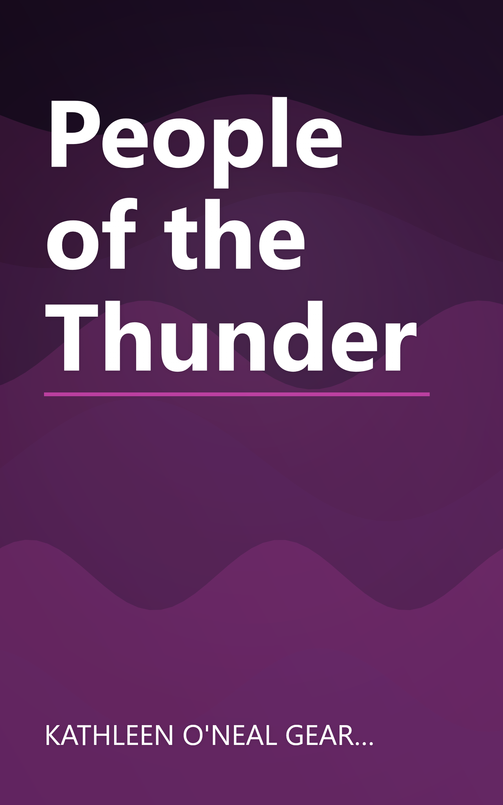 People of the Thunder book cover