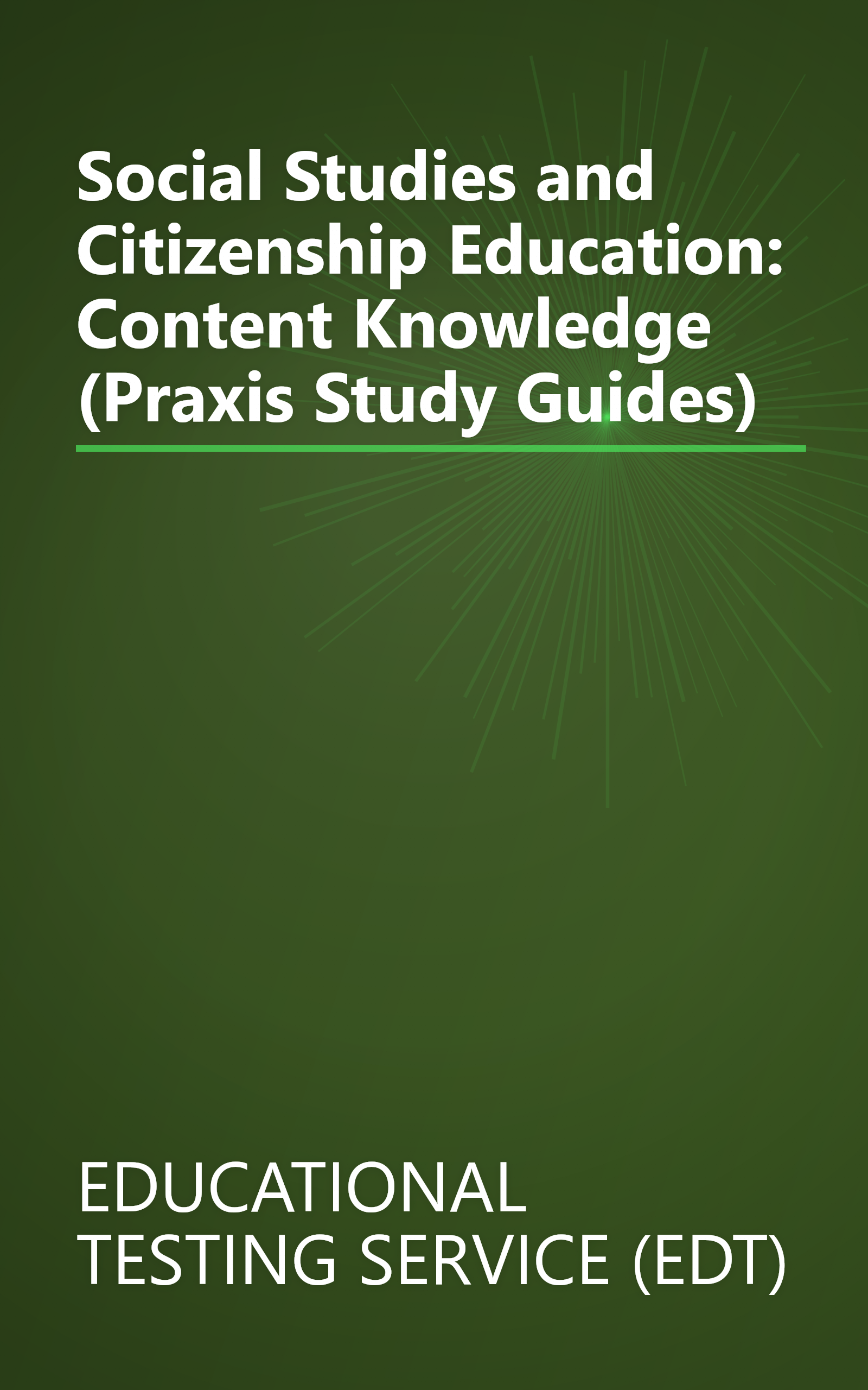 Social Studies and Citizenship Education: Content Knowledge (Praxis Study Guides) book cover