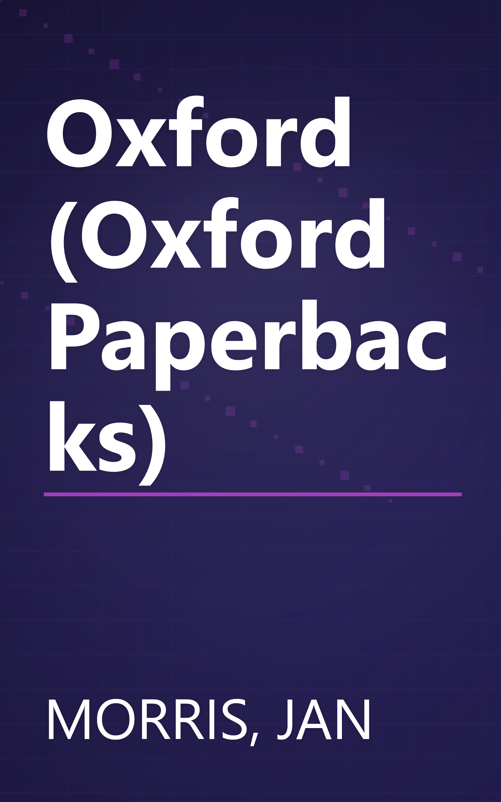 Oxford (Oxford Paperbacks) book cover