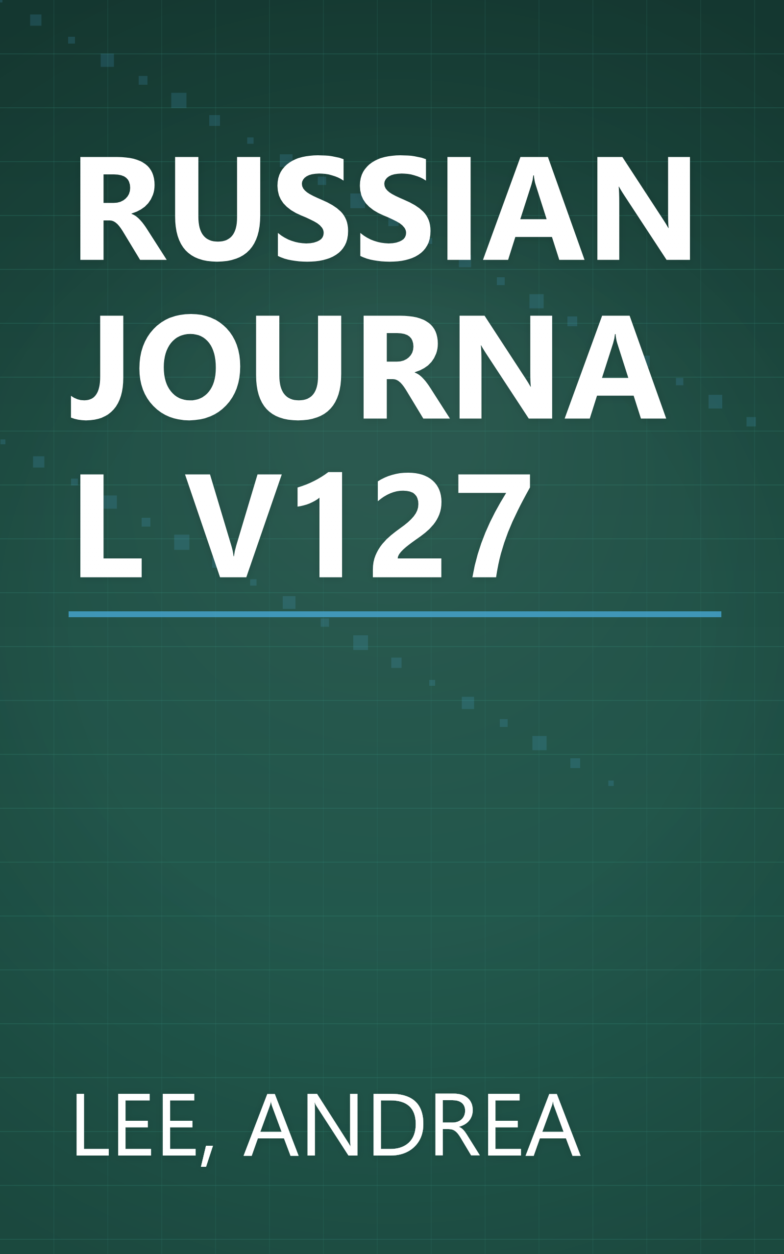 RUSSIAN JOURNAL V127 book cover