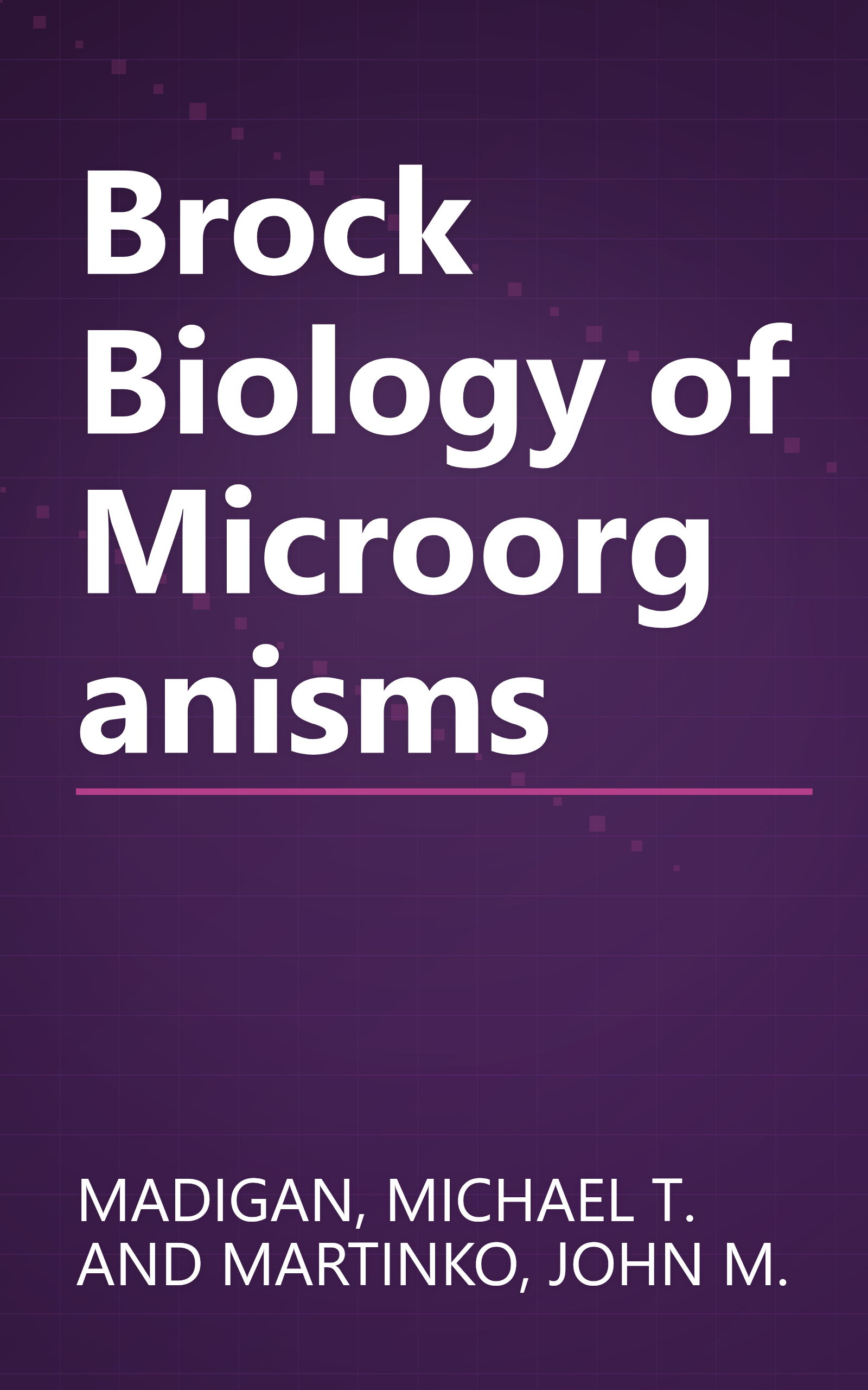 Brock Biology of Microorganisms book cover